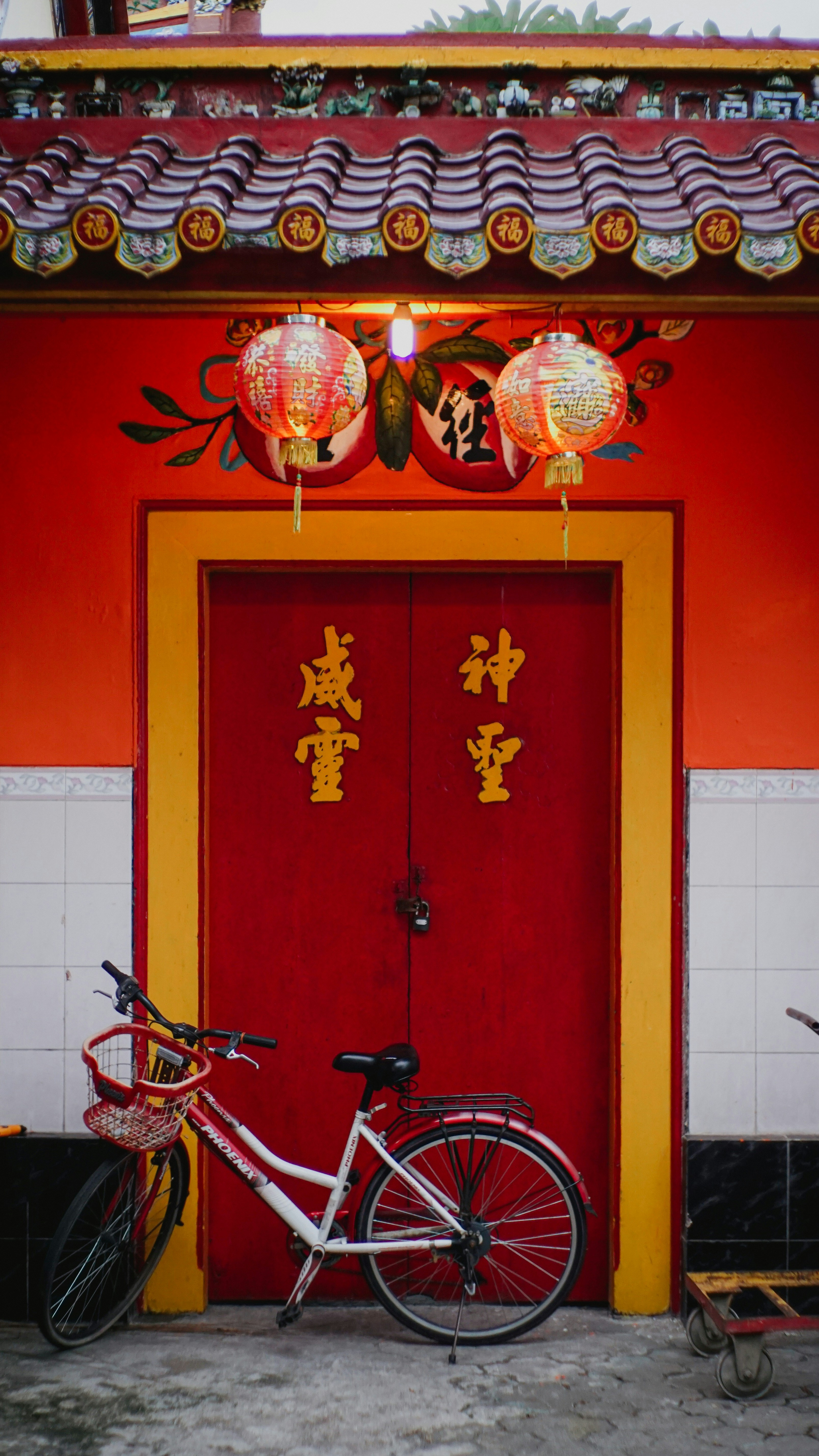 Bike when chinese new year