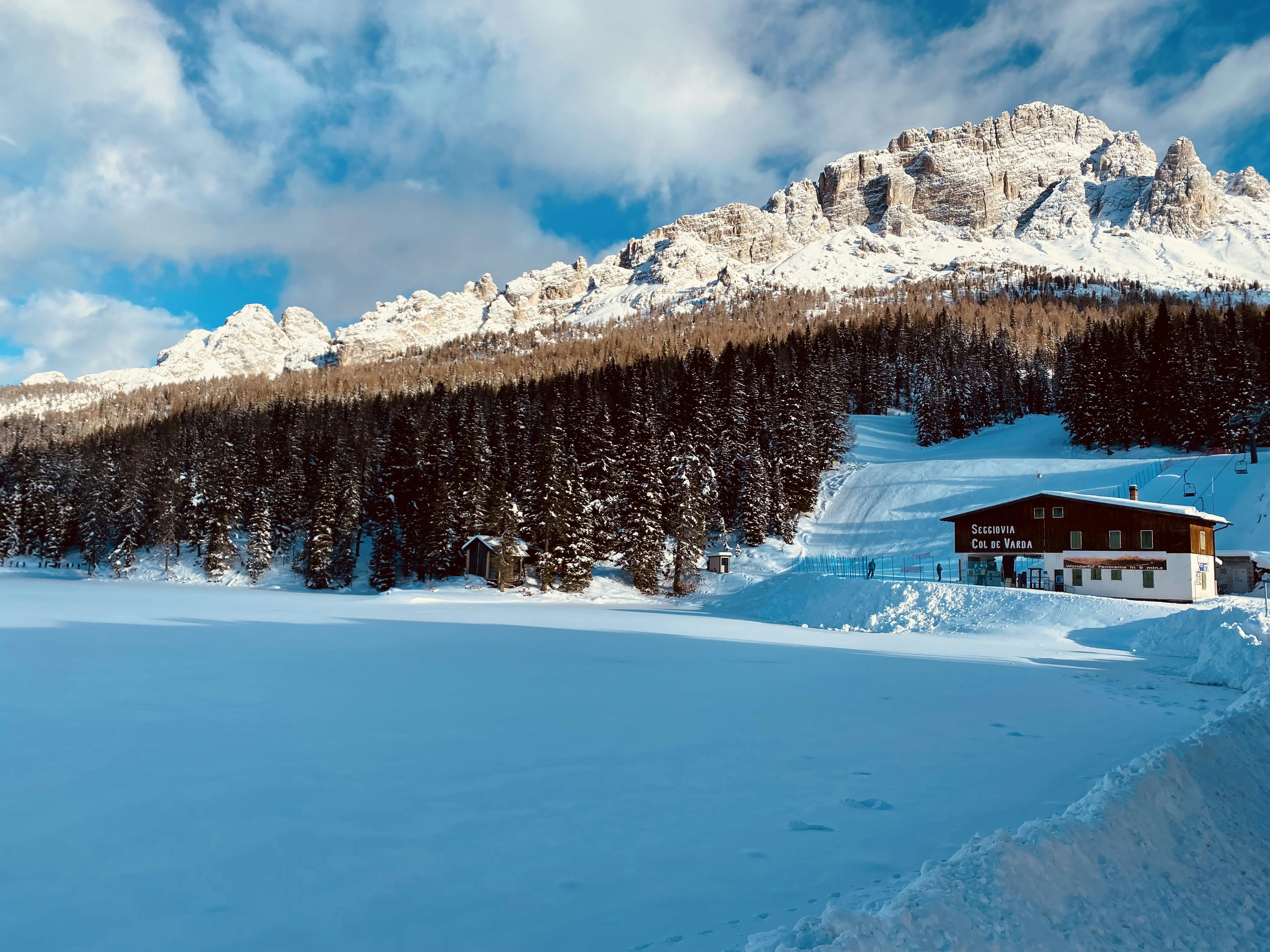 Alpine Serenity Under a Winter Sky