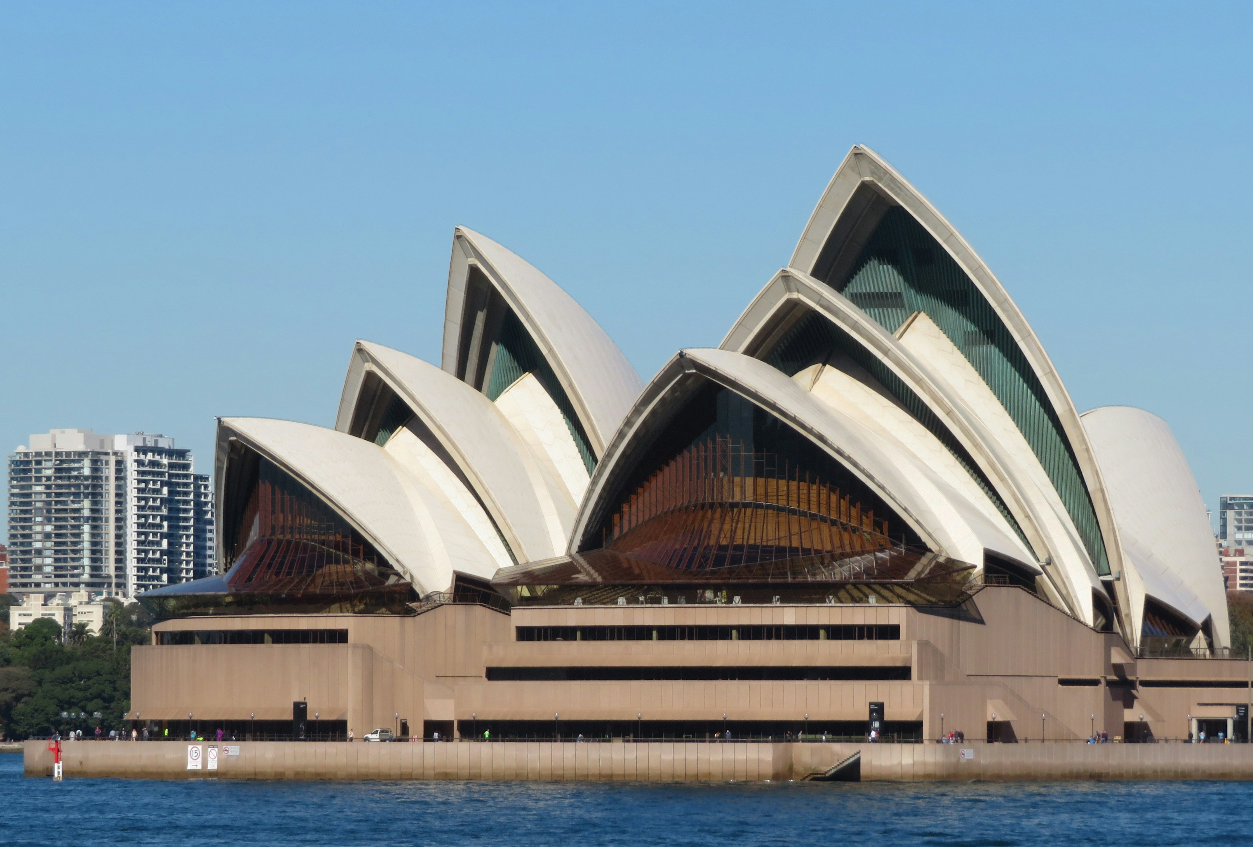 A view of the sydney opera house from across the water photo – Free ...