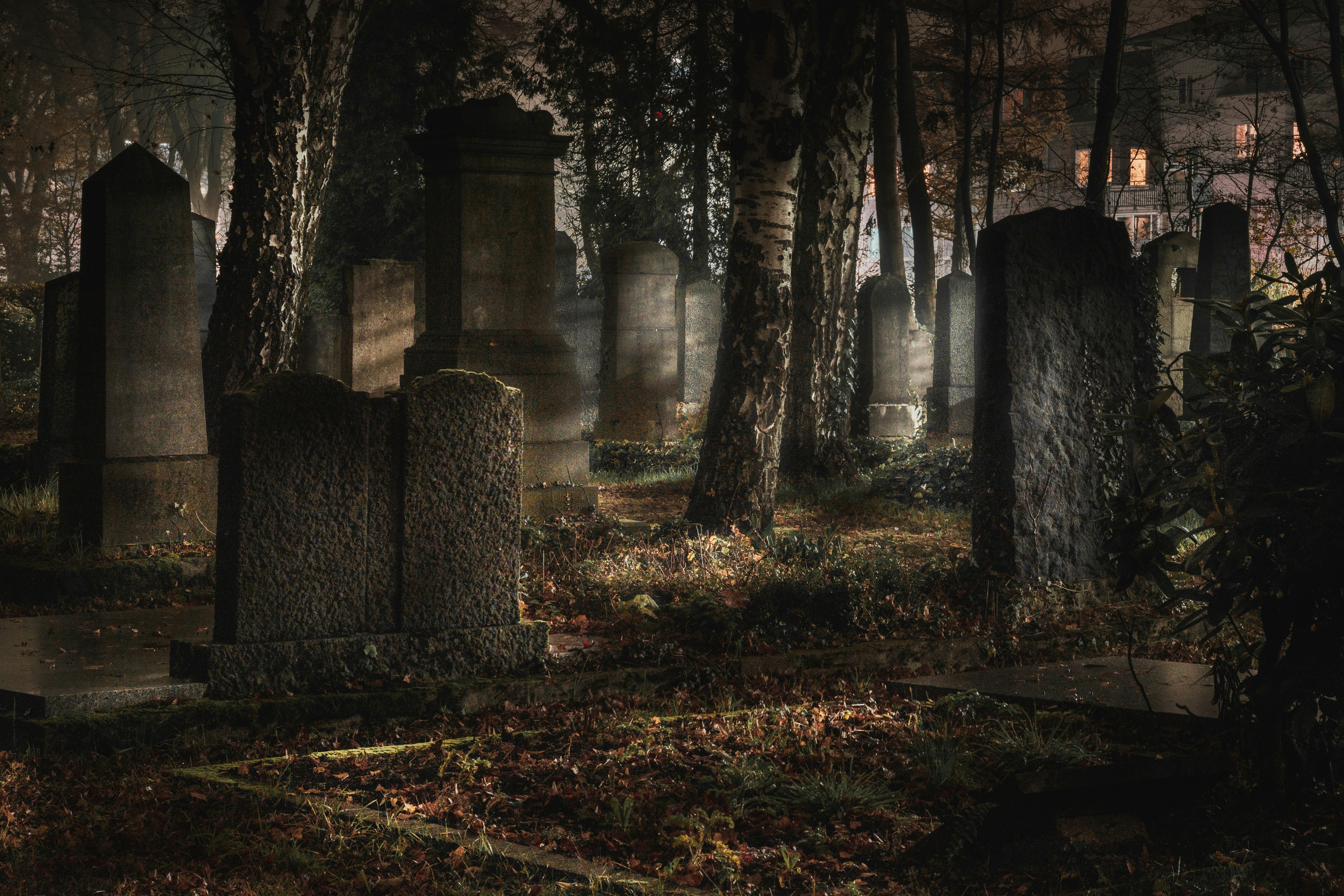 Gothic Cemetery Wallpaper