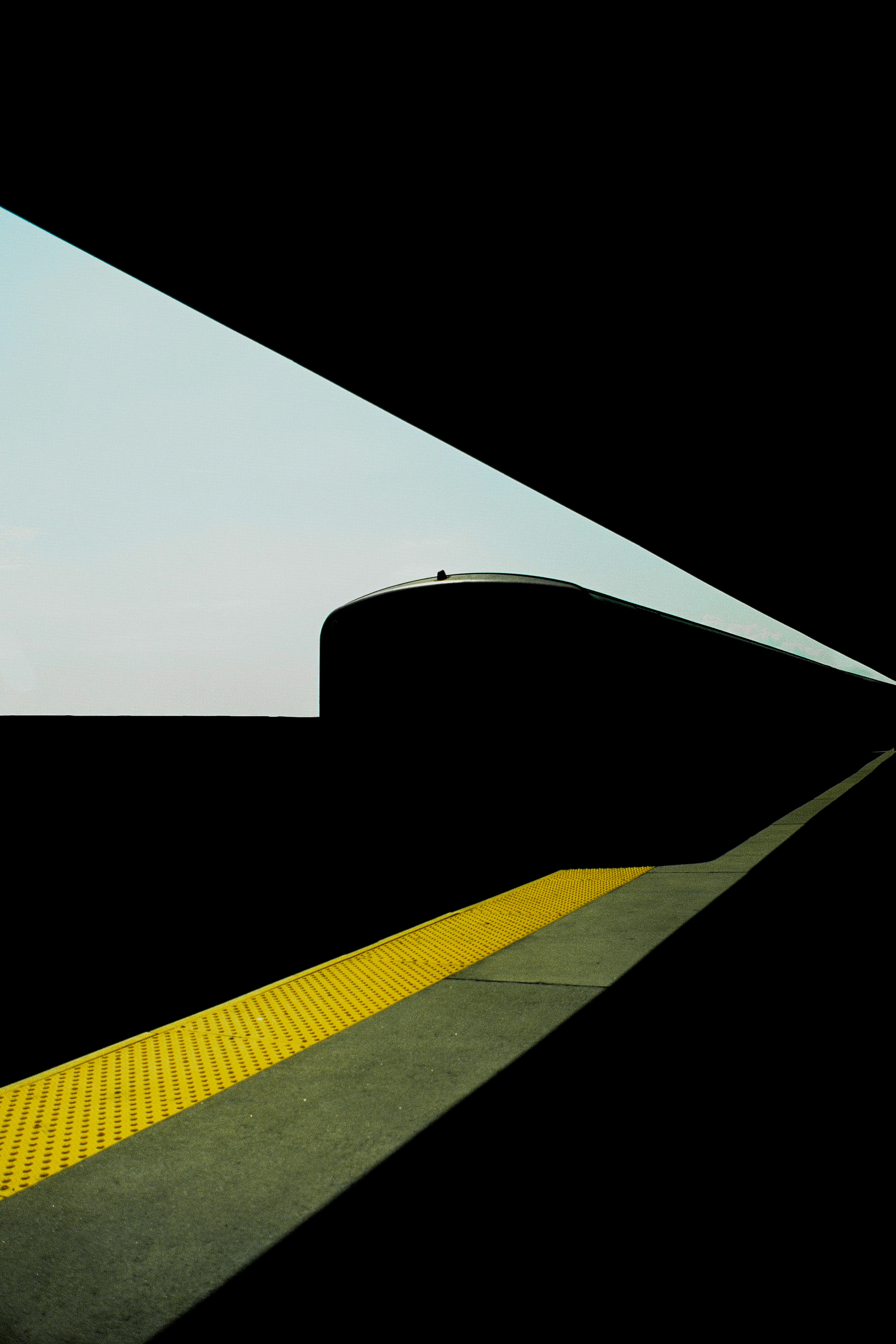 Savin Hill T Station as the red line pulls in.