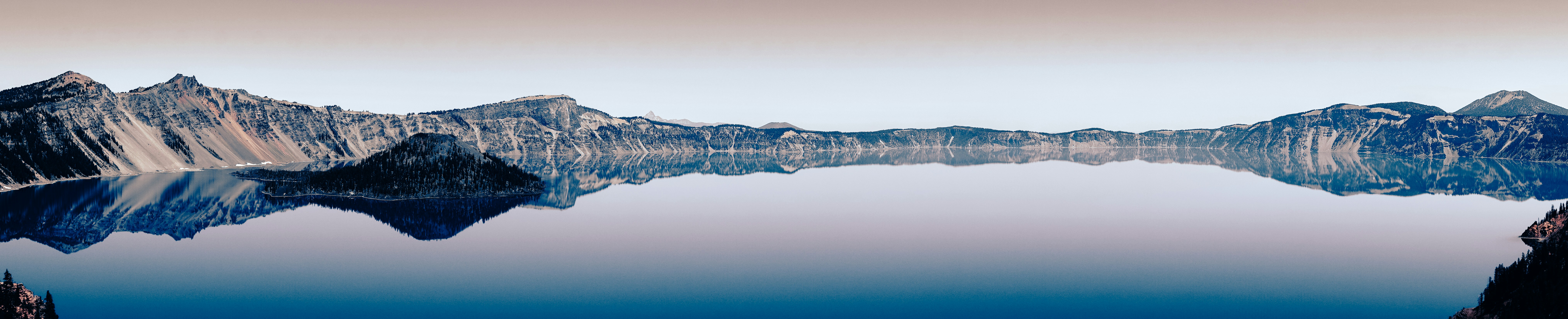 Glacial Glass: A Mountain Ridge Reflected in Quiet Water