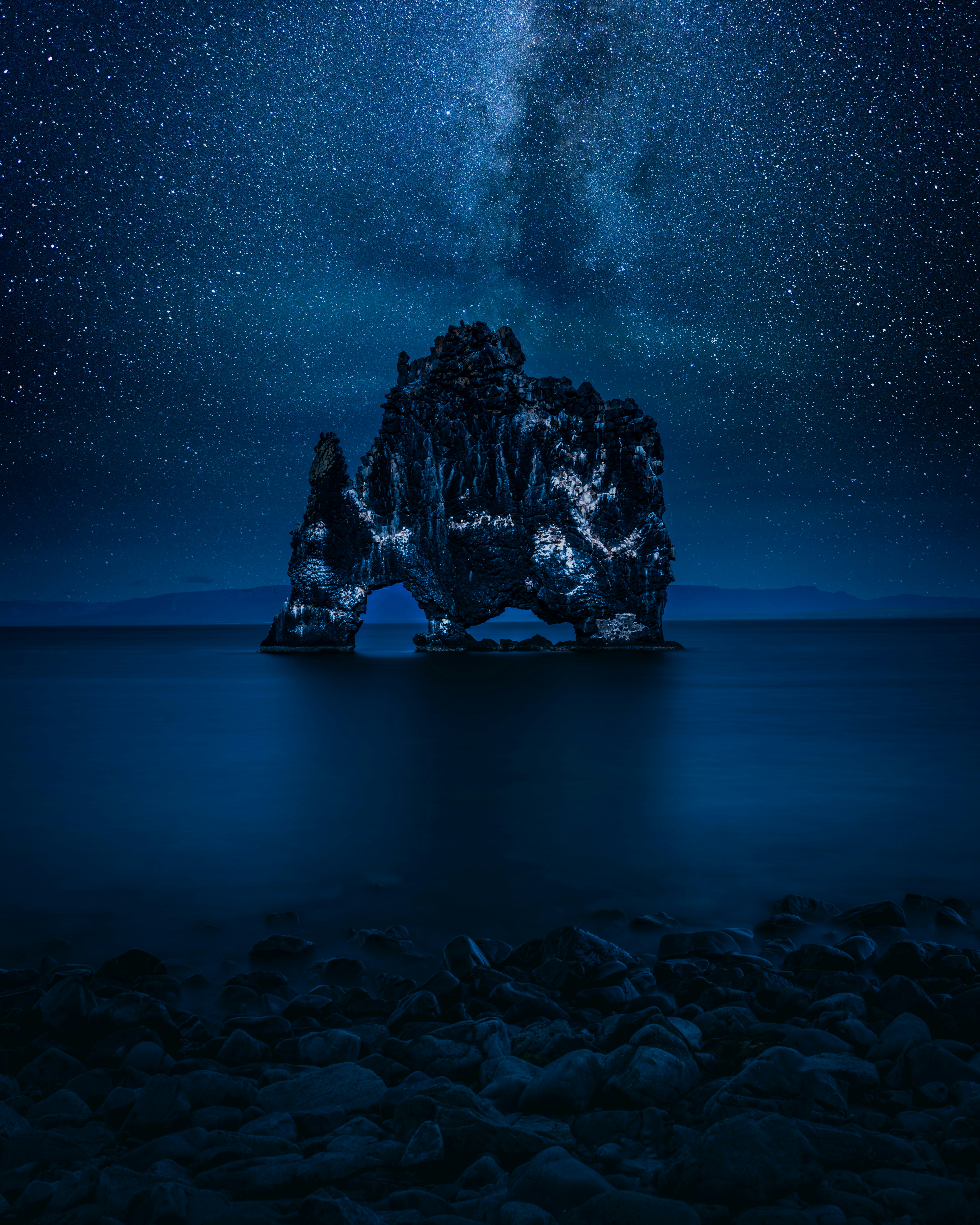 Ocean Night Stars