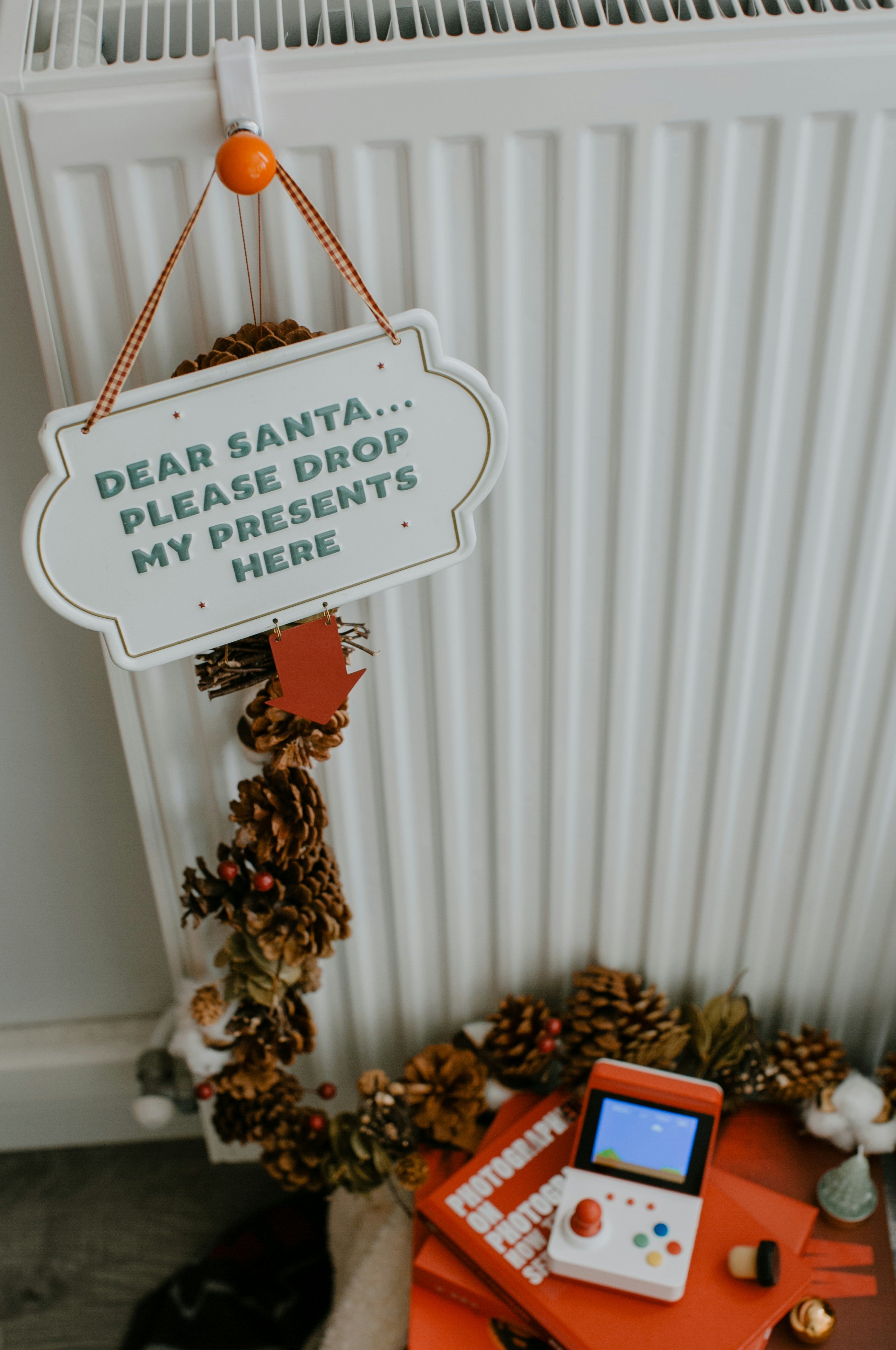 Dear Santa, Please Drop My Presents Here: A Cozy Christmas Display
