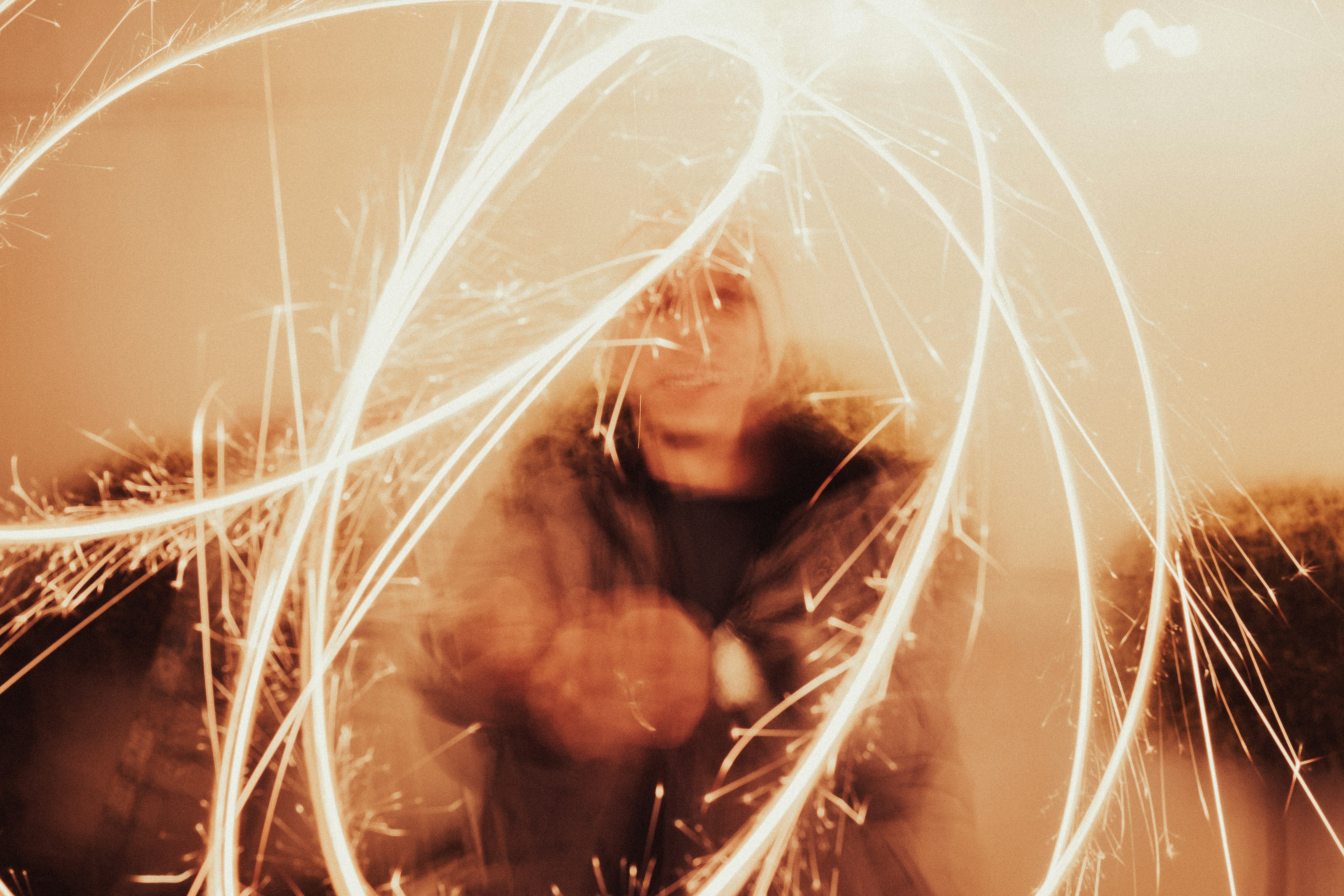 Dancing Sparks in Motion