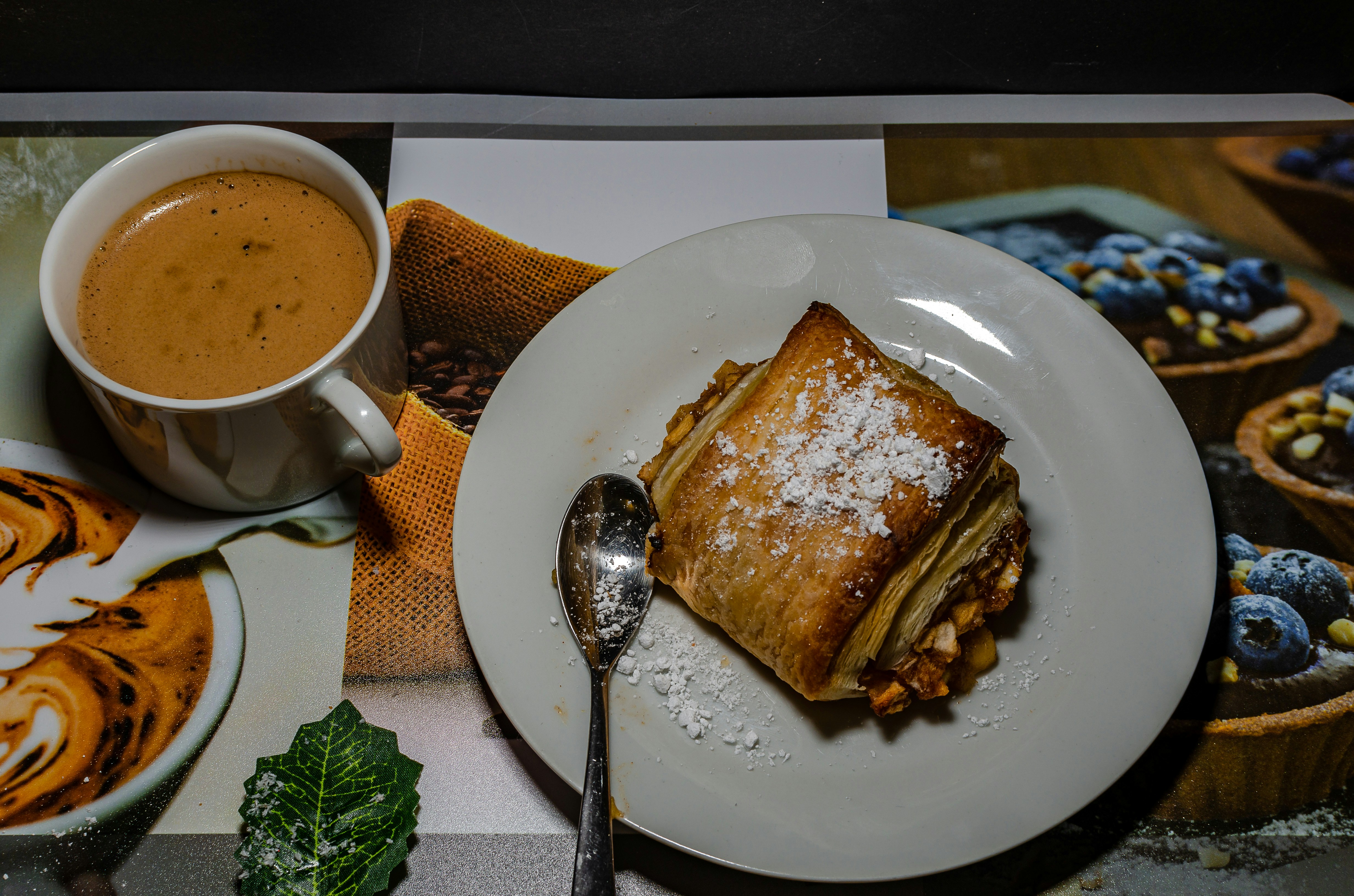 Morning Indulgence: Pastry and Brew