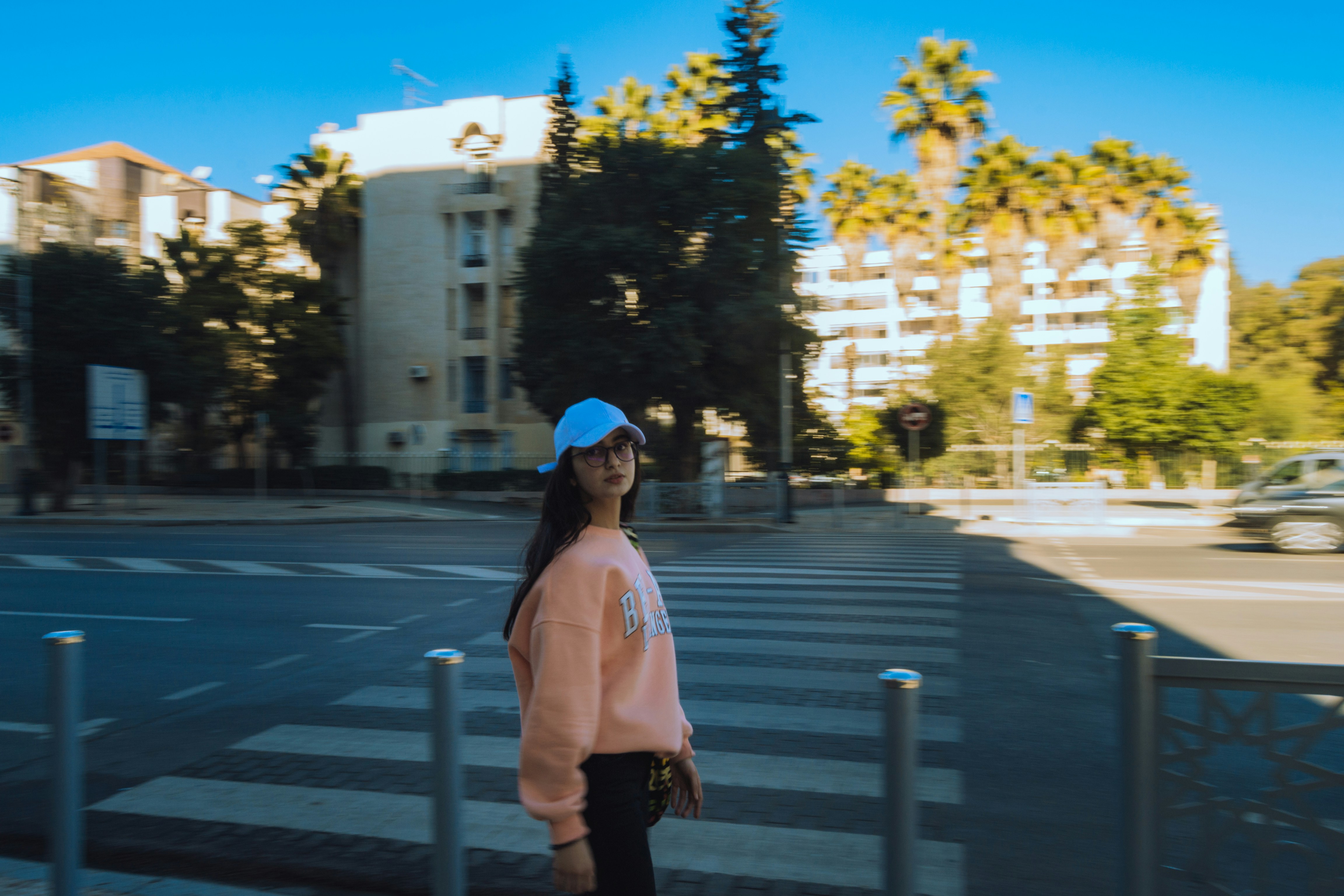 Crosswalk Quiet: A Sunlit Portrait of Urban Calm