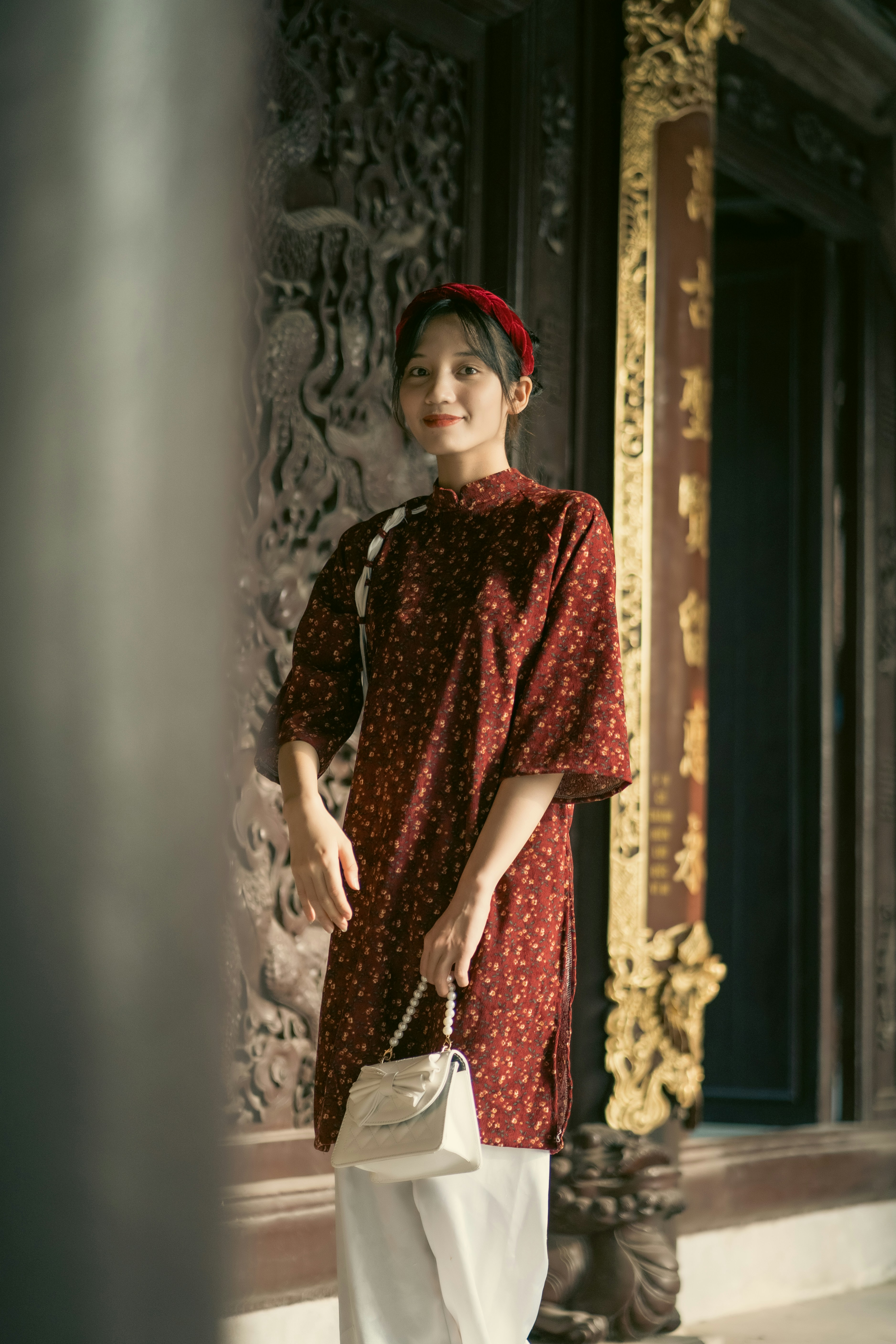 Elegance Amidst Ancient Craftsmanship