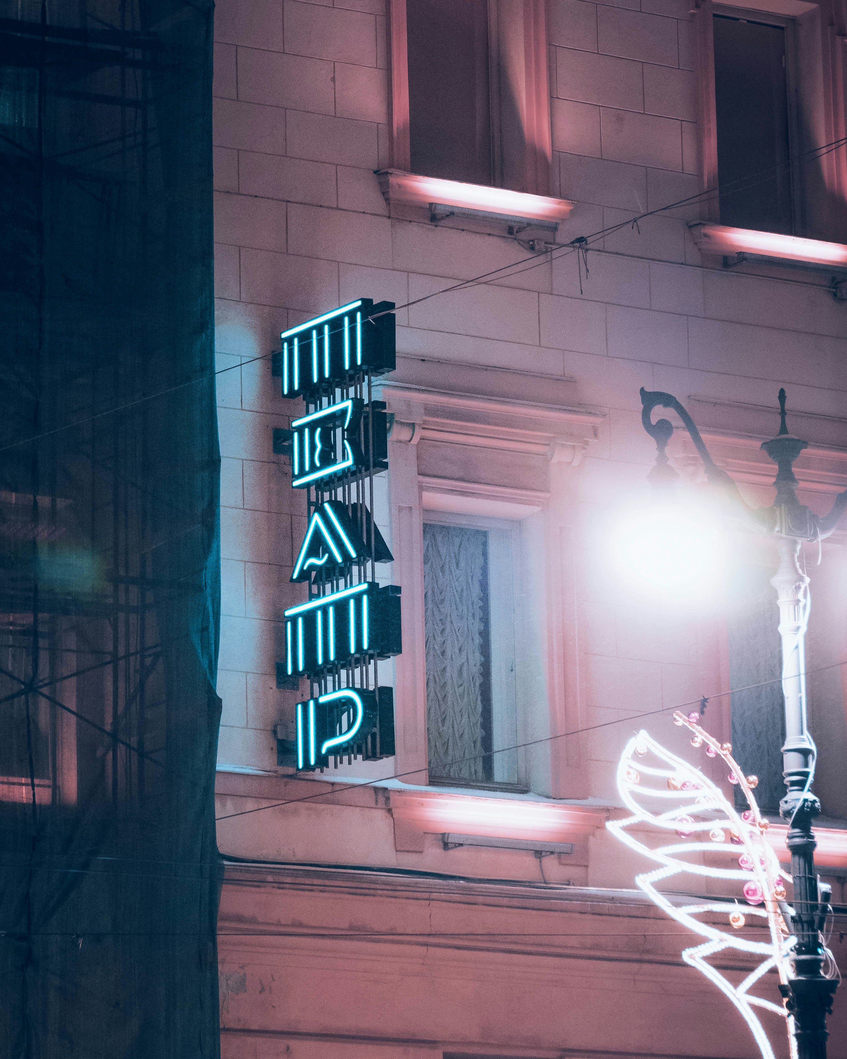 Neon Lights Tumblr Background