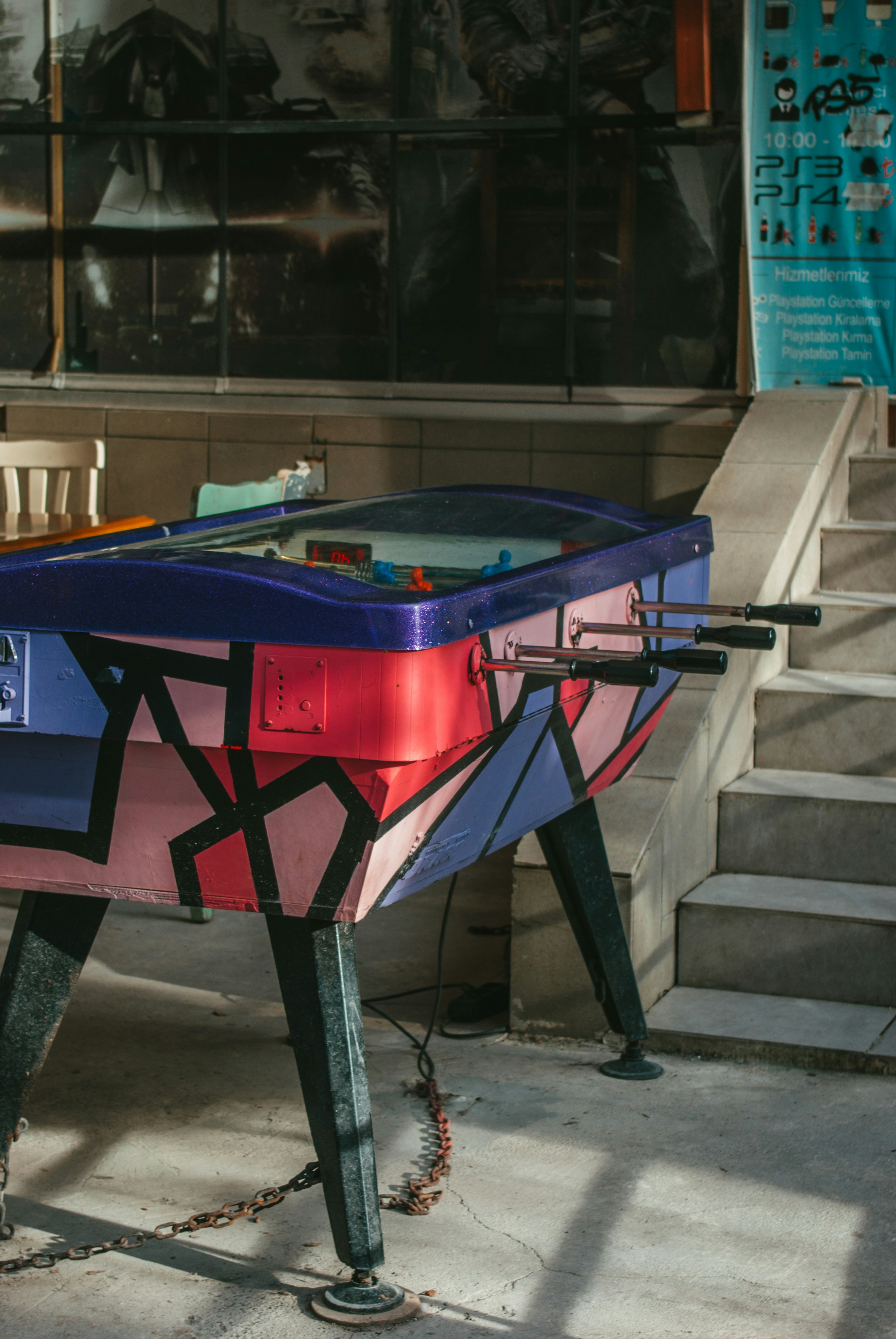 Urban Graffiti Foosball Table by Sunlit Steps
