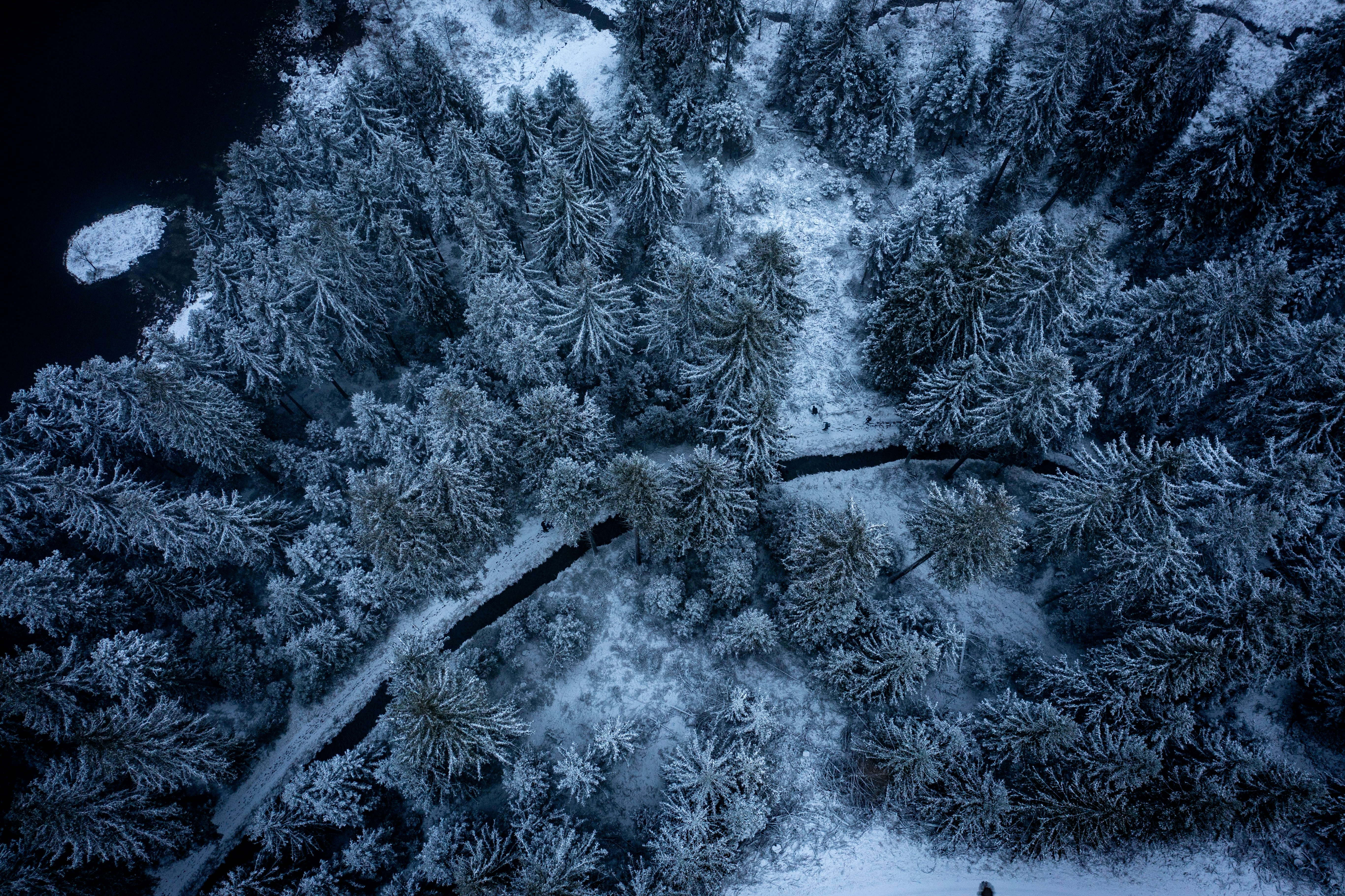 Birdseye view on a frozen forest.

Blogpost: https://mundm.ga/winterwunderland-im-harz-hahnenklee/
