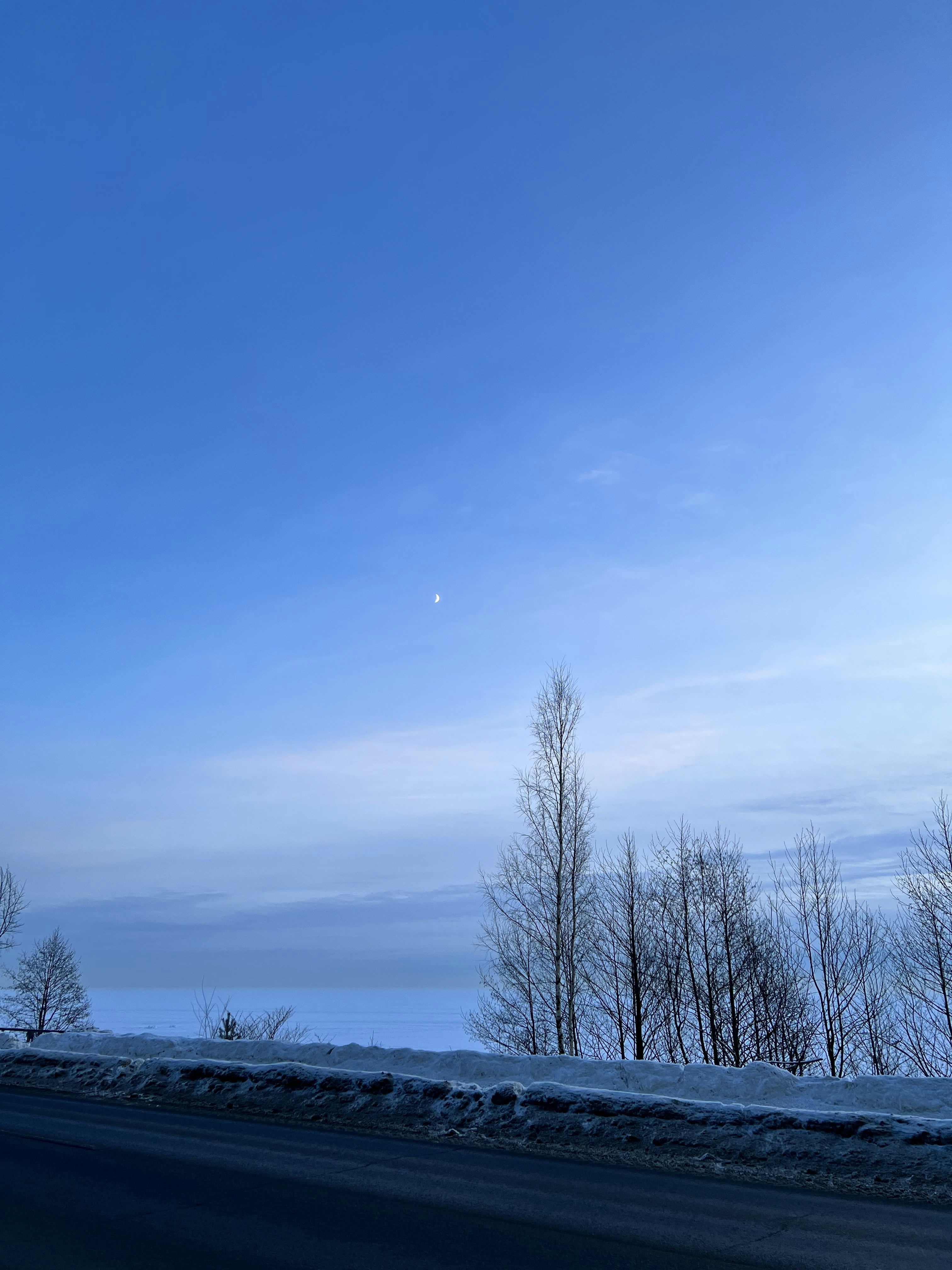 Blue Silence Over Frozen Valley