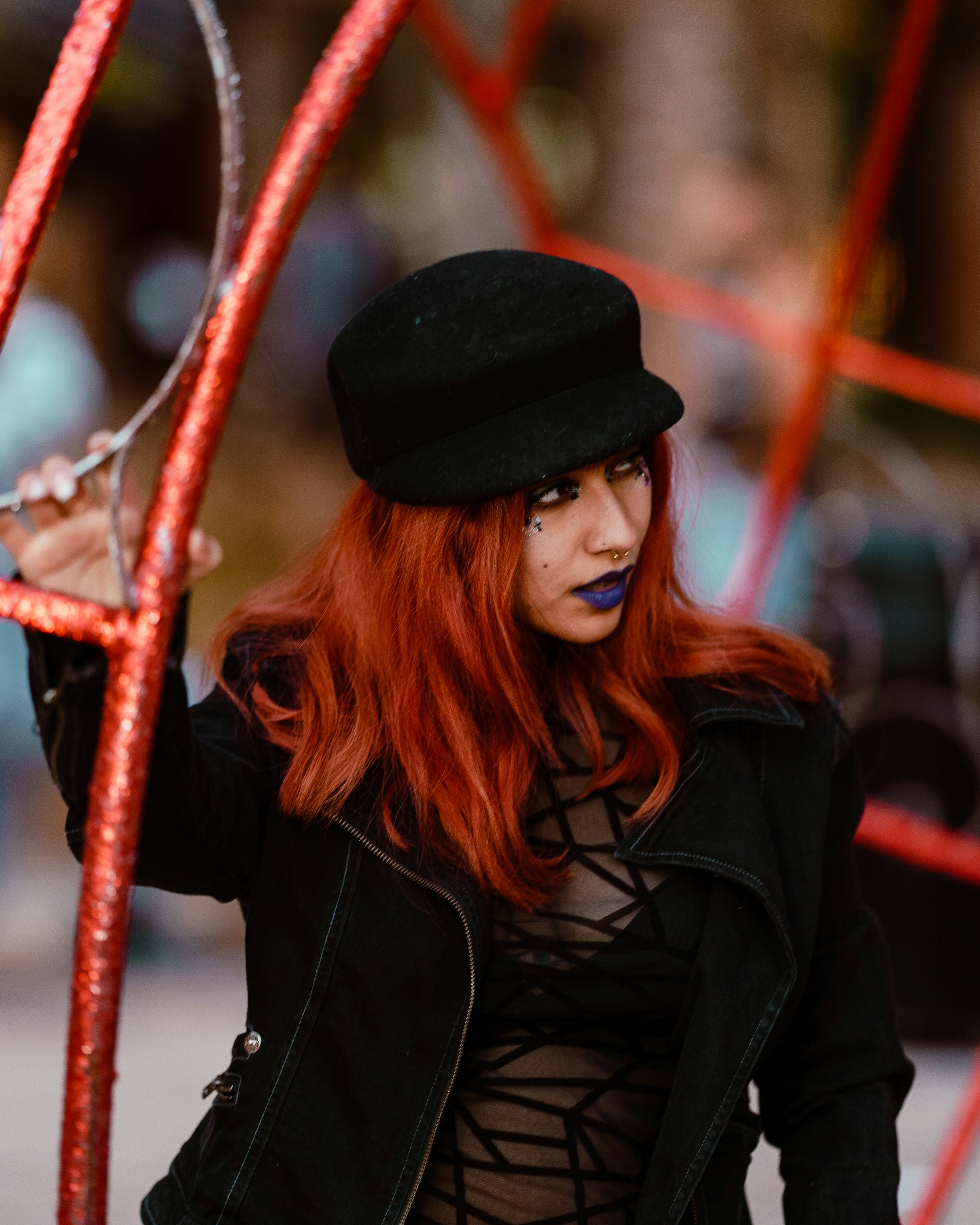 Urban Vibes: A Portrait in Motion