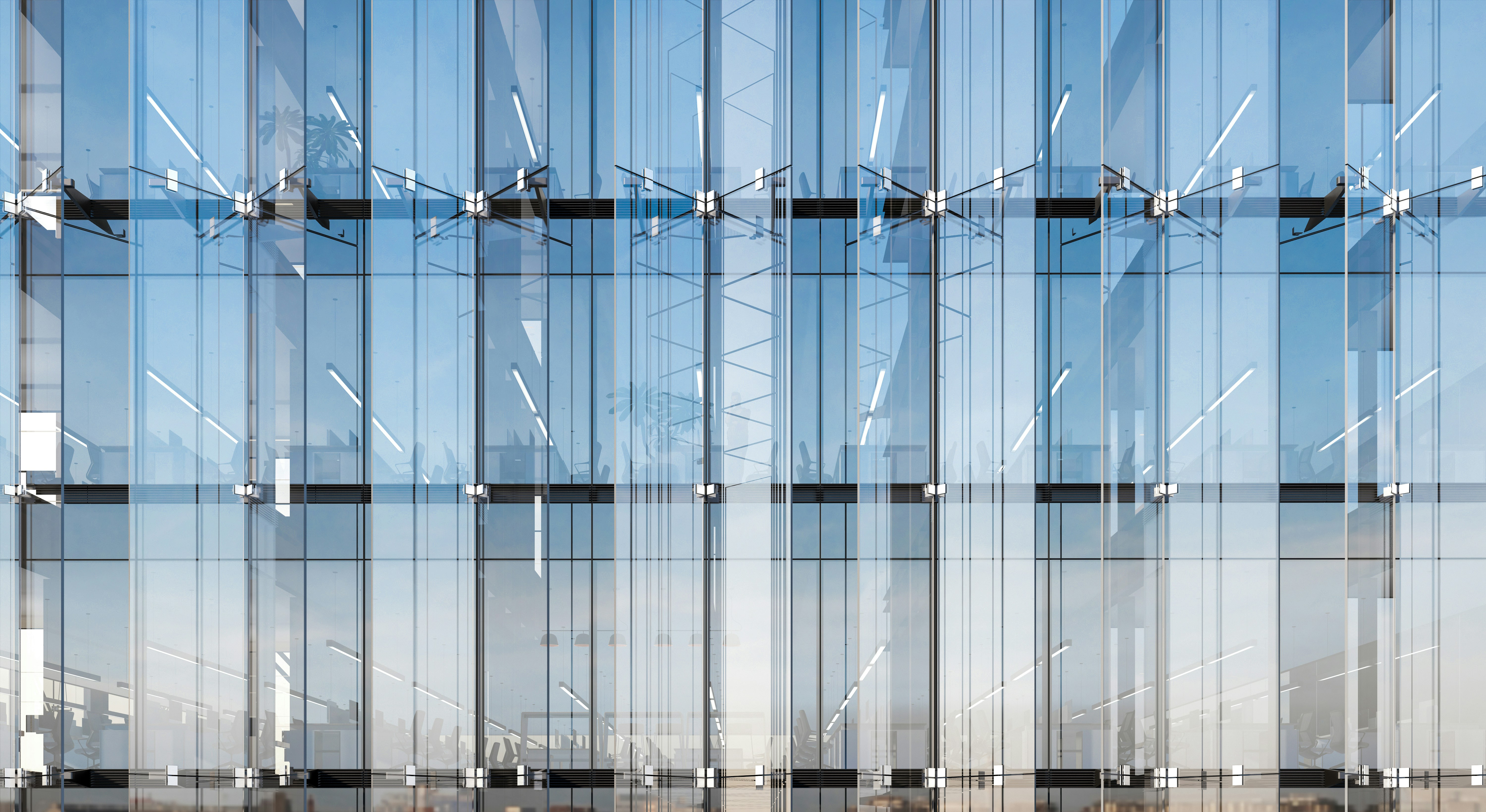 Glass Curtain Wall Texture
