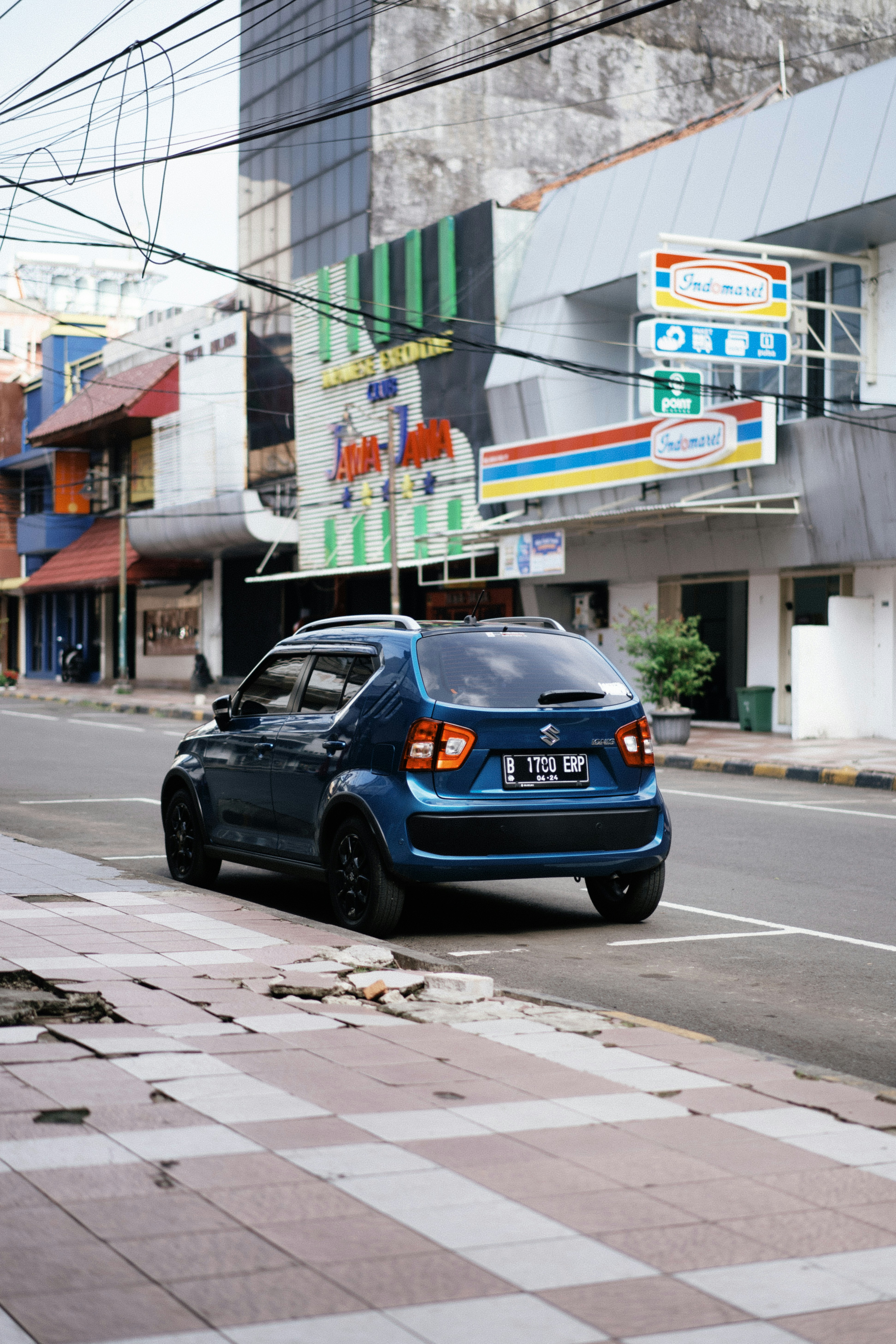 car on the street