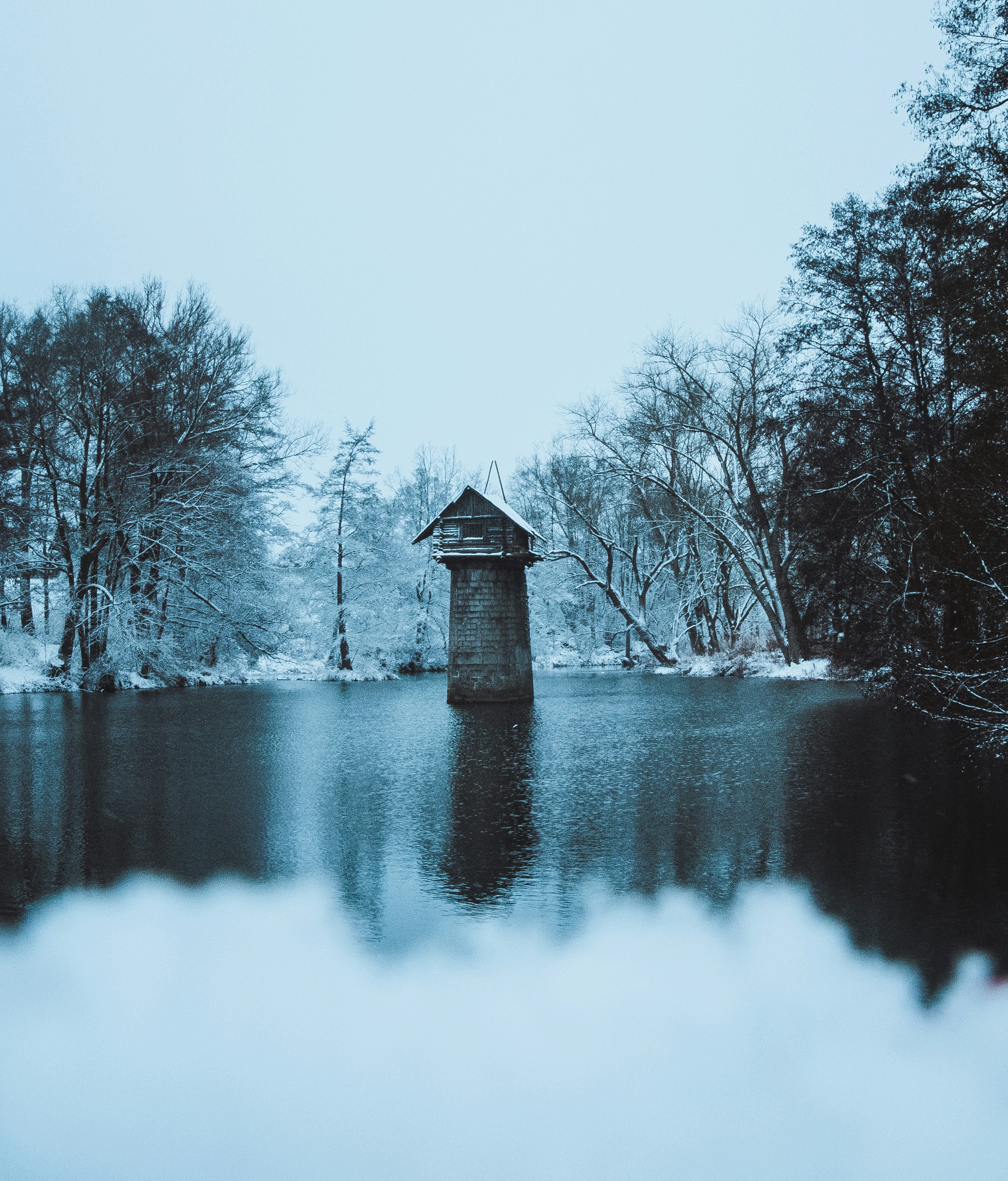 Silent Waters: A Winter's Reflection