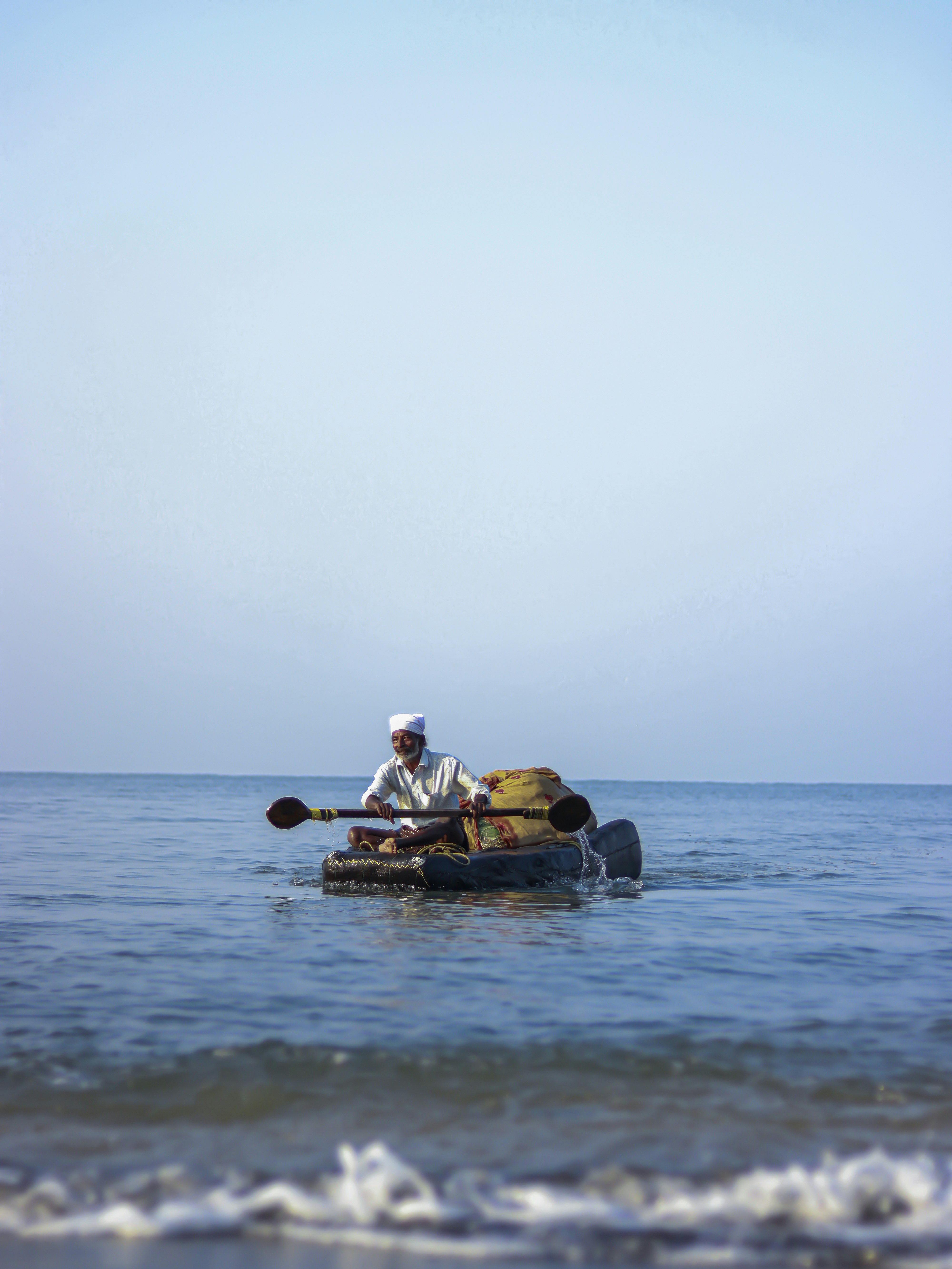Serenity on the Water: A Fisherman's Journey