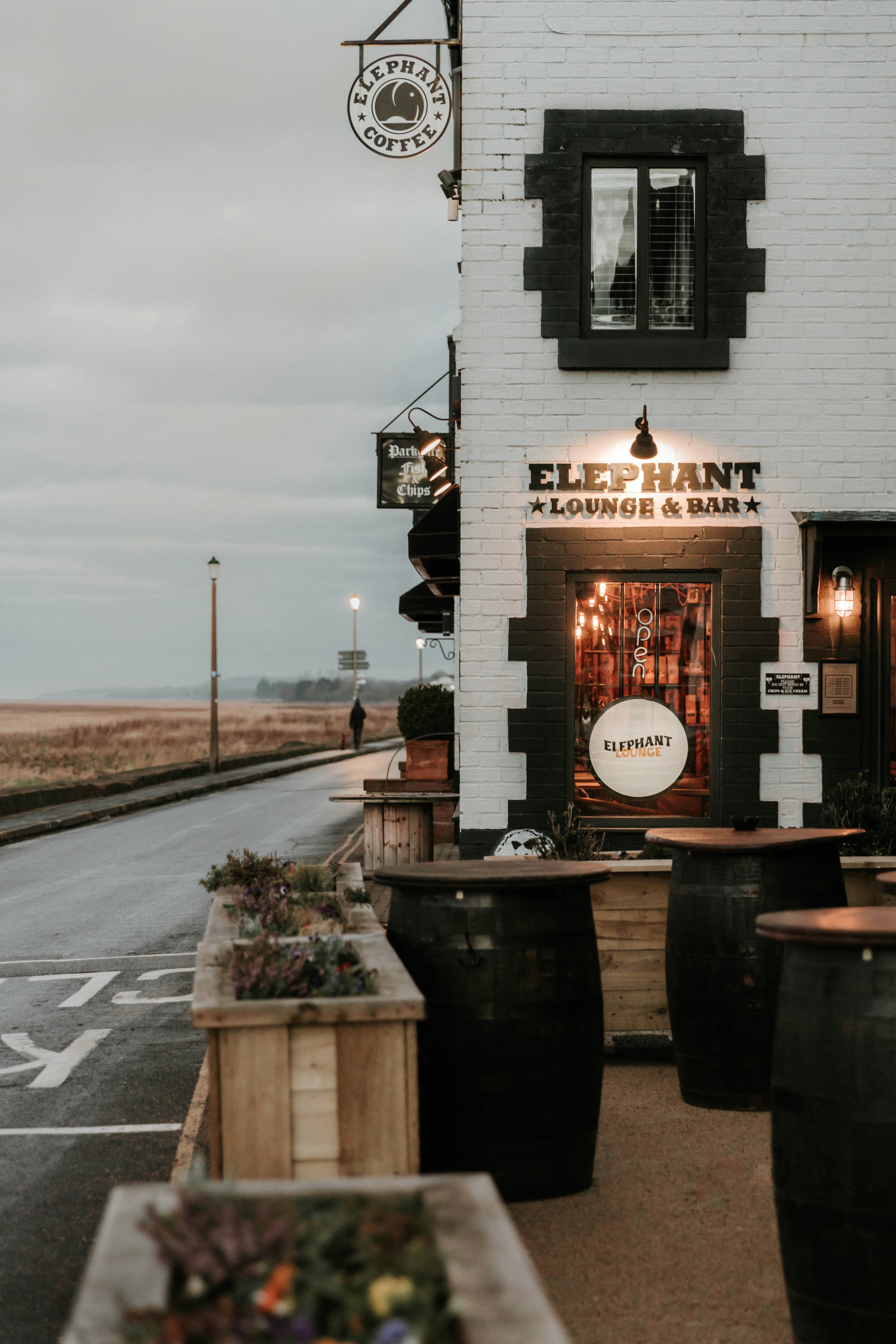The Elephant's Lantern: Coastal Pub Warmth at the Edge of the Road