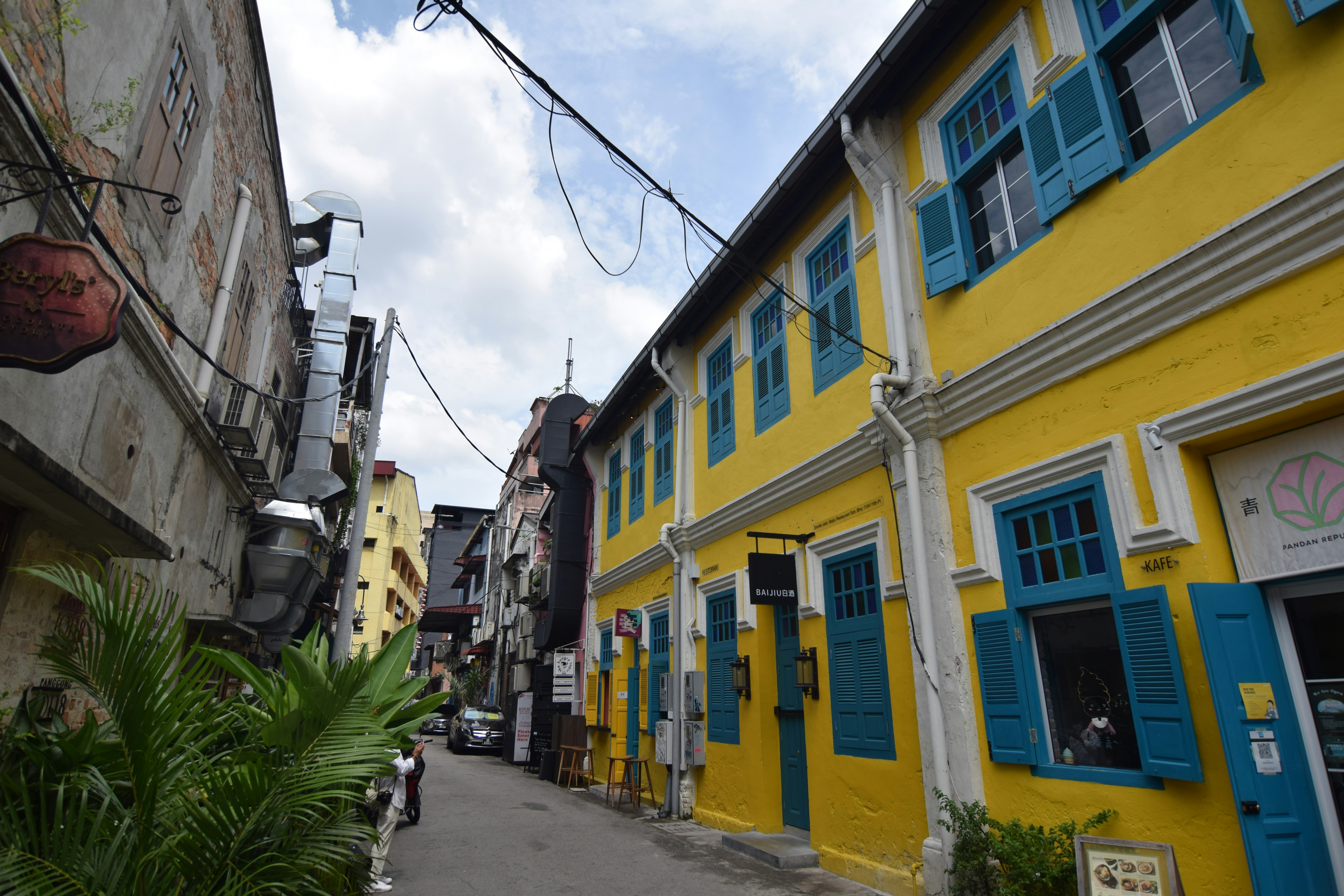 A Vibrant Alleyway of Heritage Colors