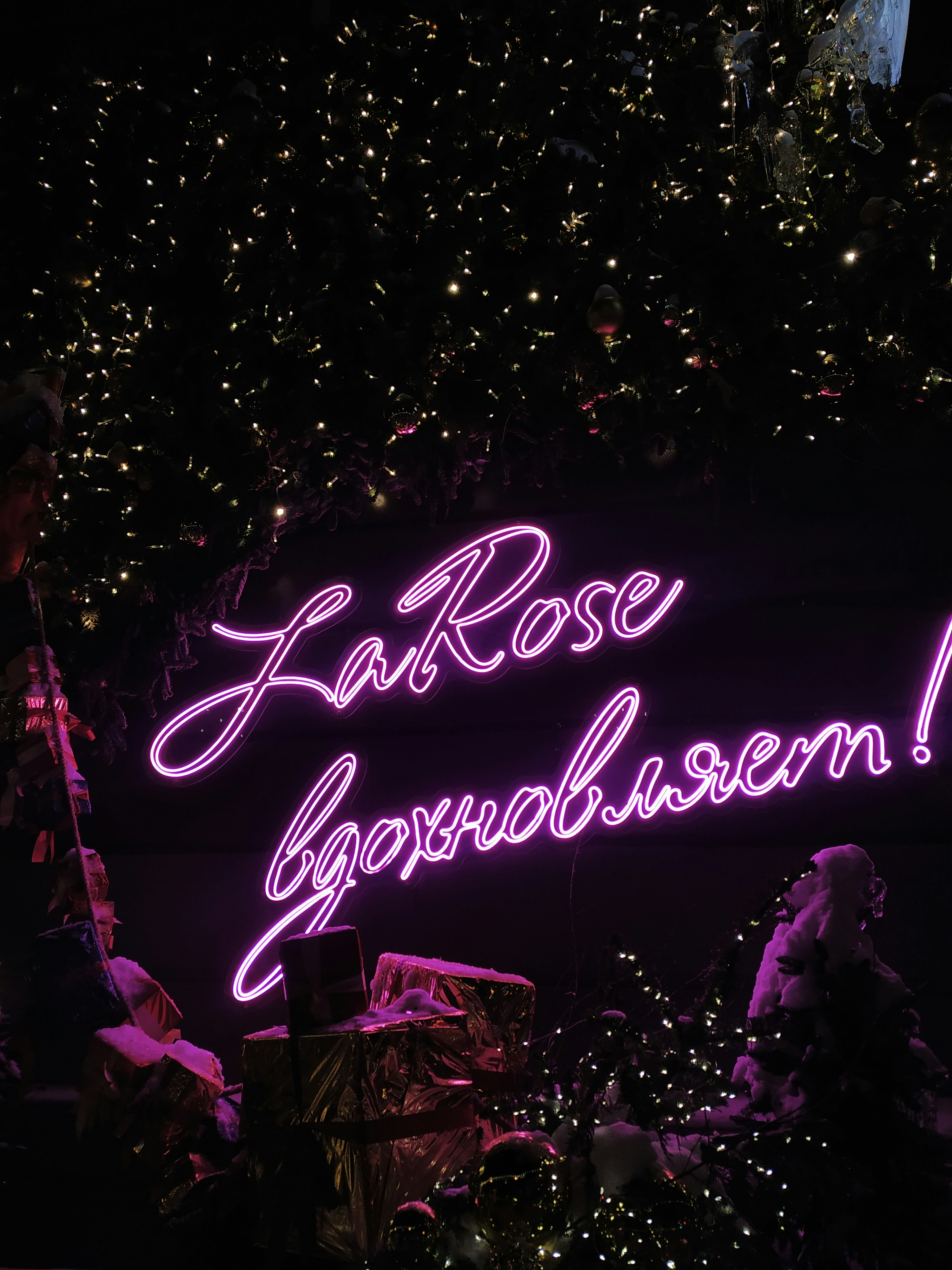 A neon sign that reads fair rose gourmet photo – Free Neon lights Image ...