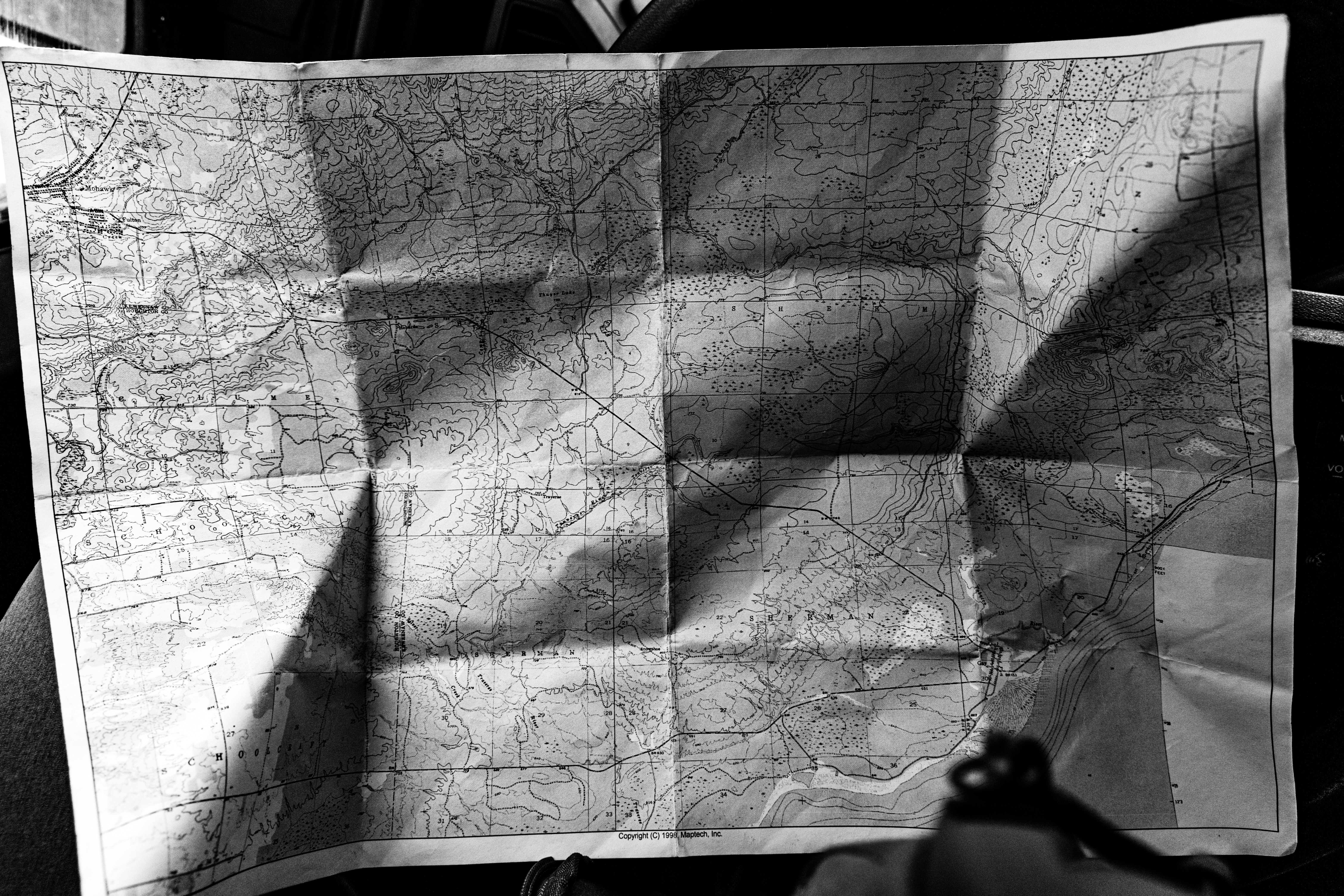 A black and white photo of a map photo – Free Grey Image on Unsplash