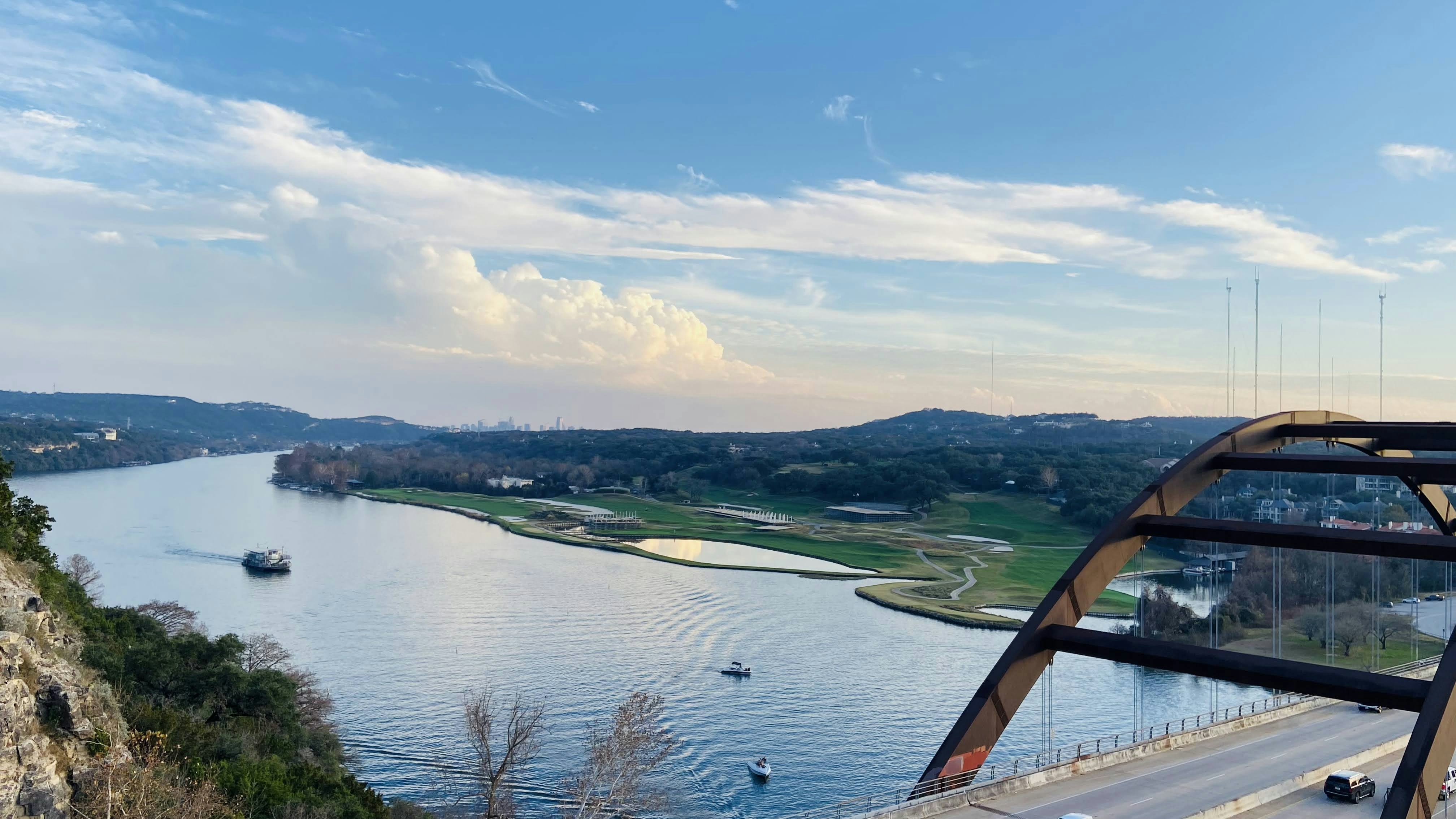 A view of a bridge over a river photo – Free Texas 360 loop Image on ...