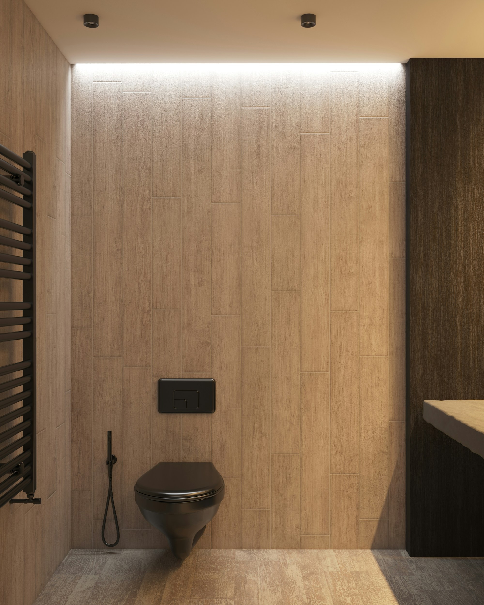 A bathroom with a toilet and a radiator photo – Free Bathroom Image on ...