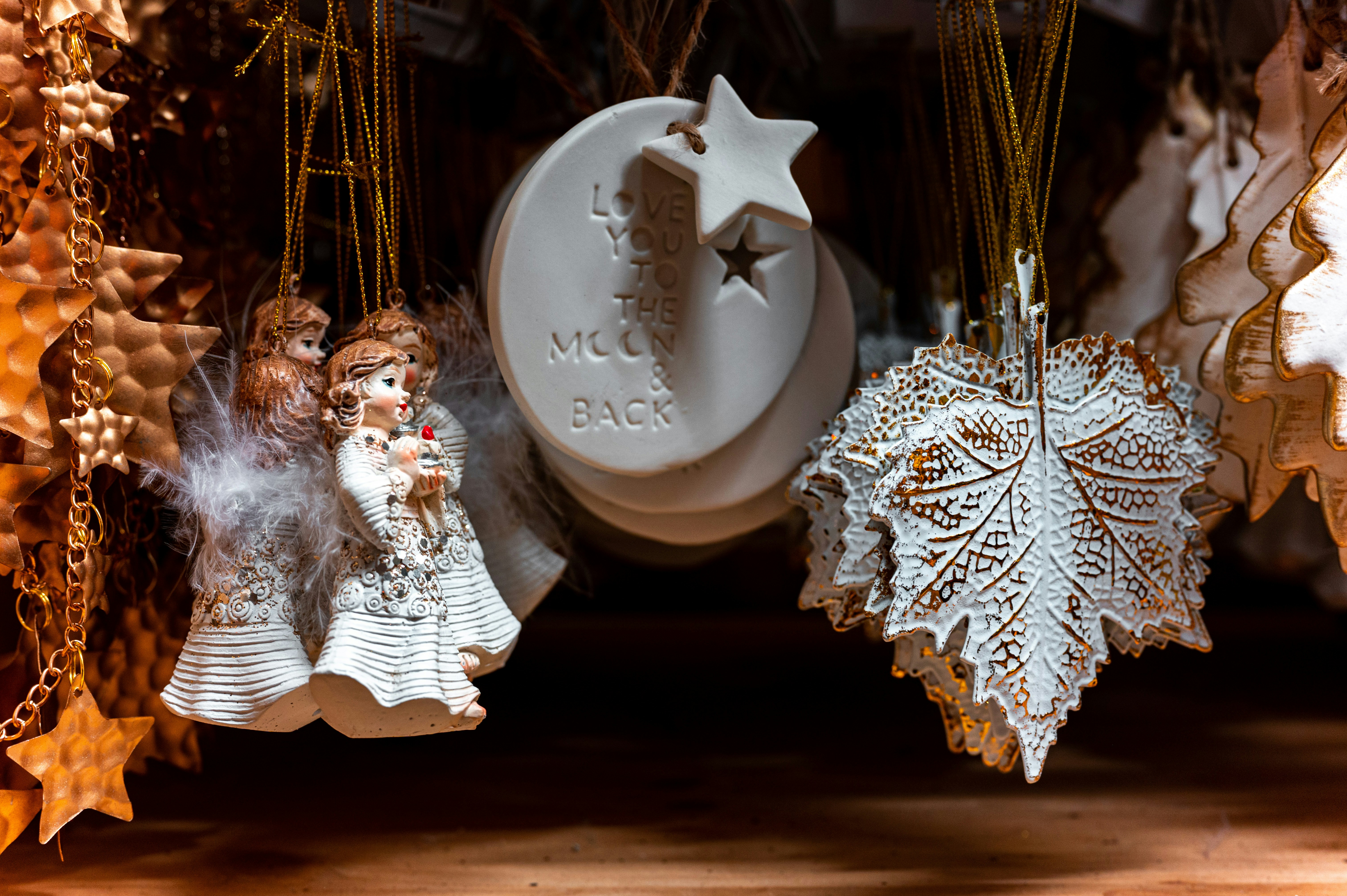 Moon and Star Keepsake: A Quiet Christmas Ornaments Moment