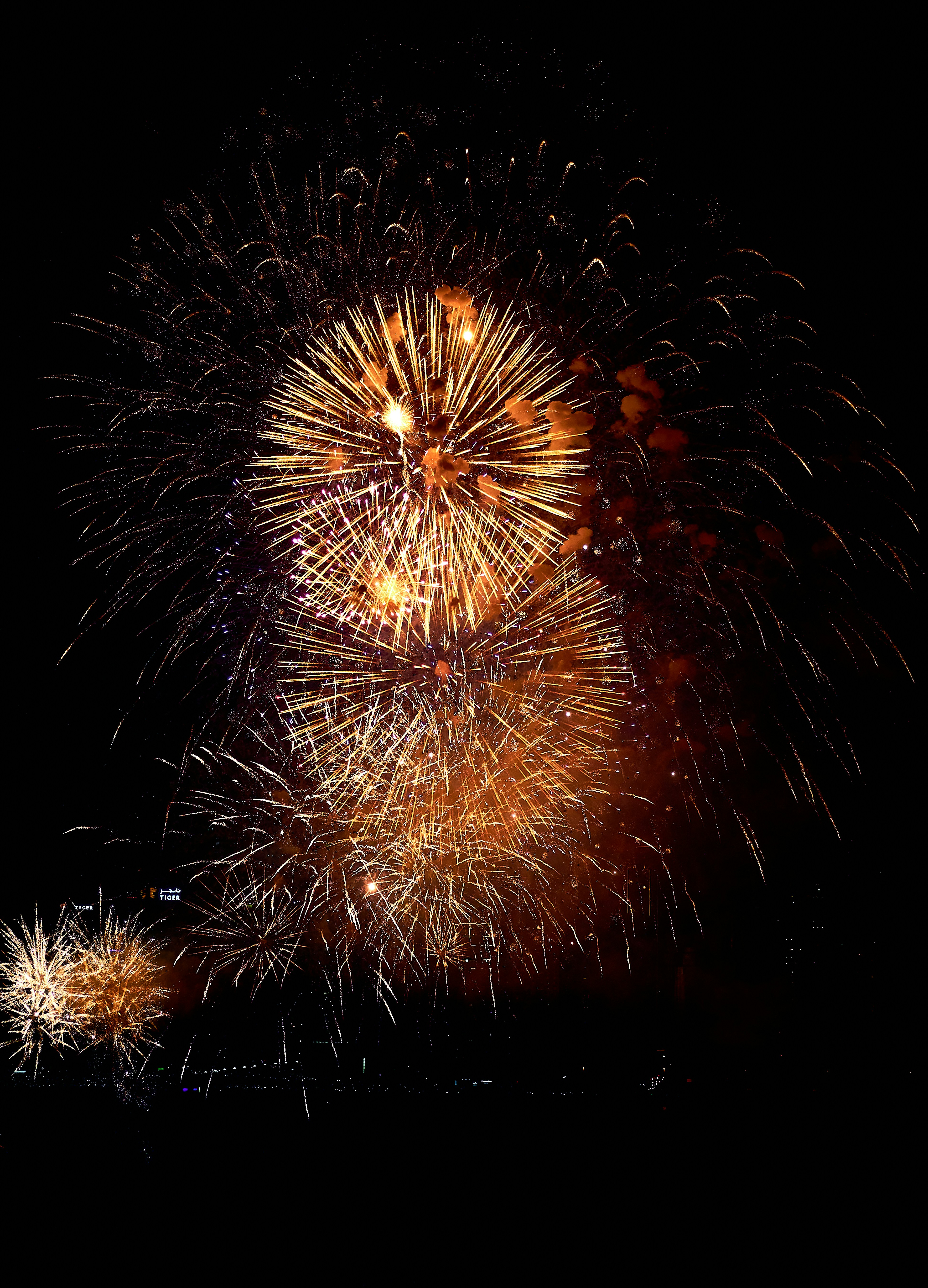 A firework display in the night sky photo – Free Nature Image on Unsplash