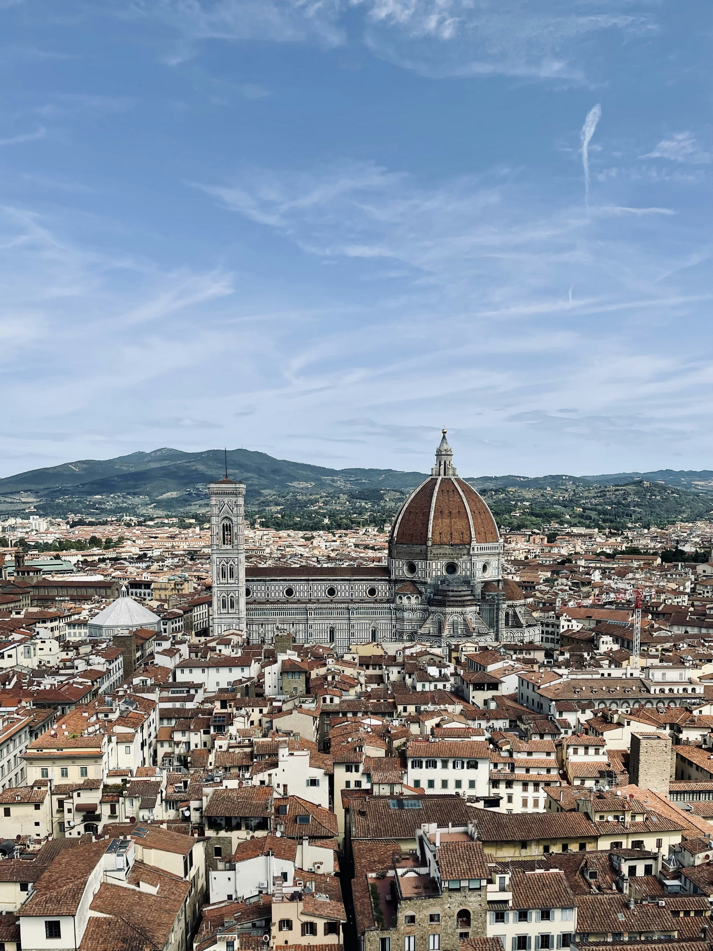 A view of a city from a high point of view photo – Free Florence Image ...