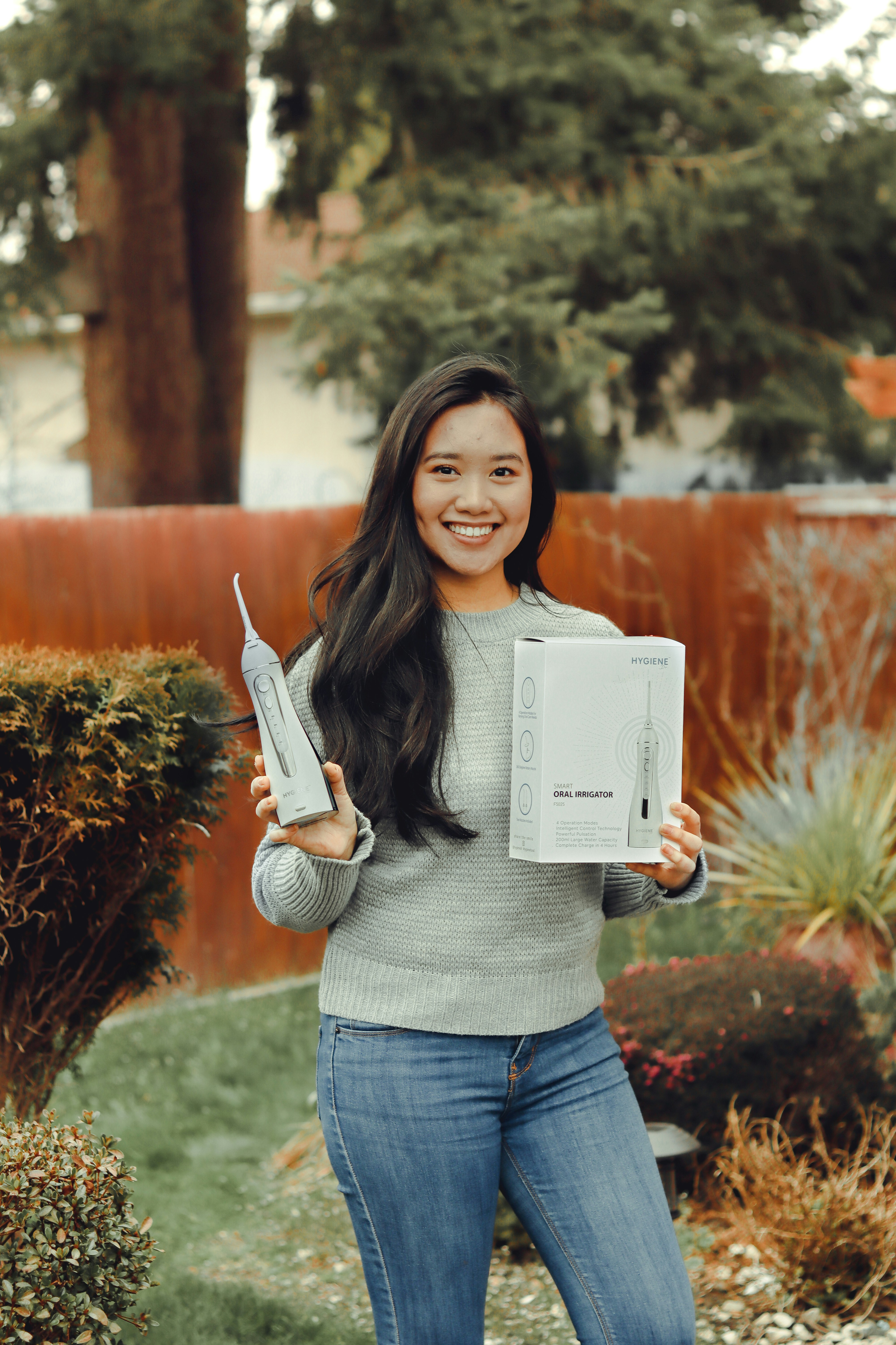 Smile and Send: A Gadget Unboxed in a Garden Studio