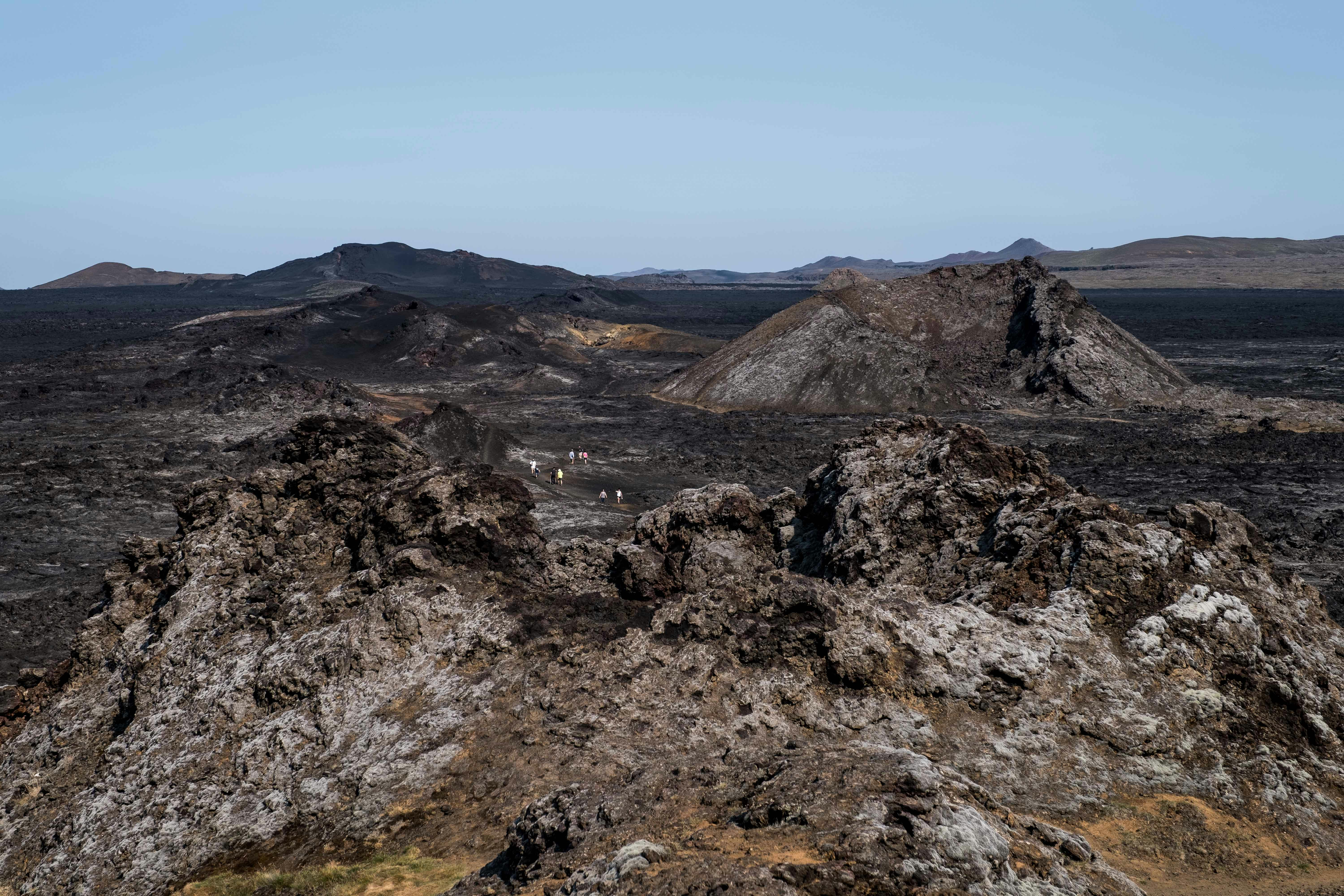 Ridge of Quiet Fire: A Lava-Plain Landscape Carved by Time