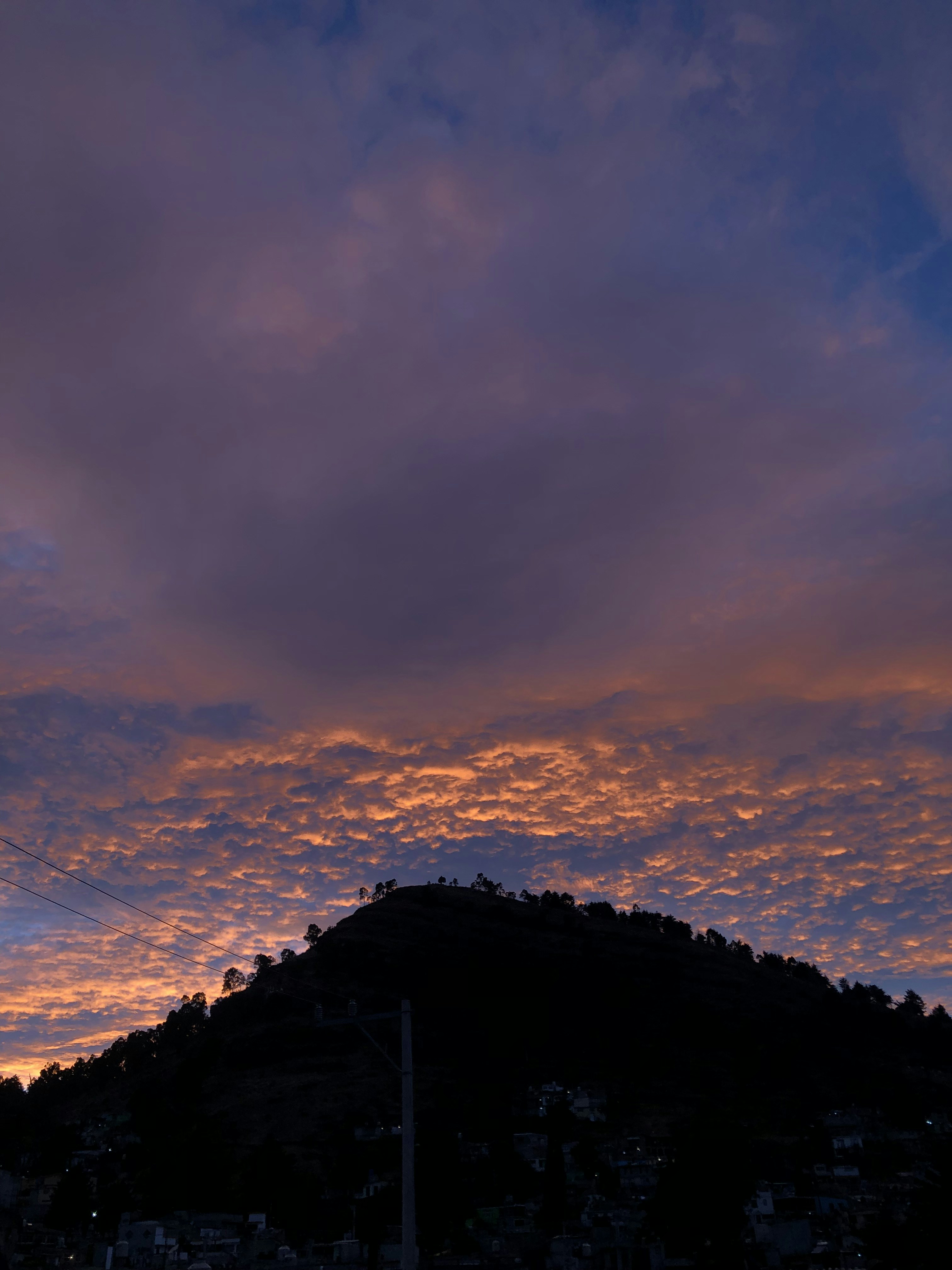 Twilight Symphony Over the Hills