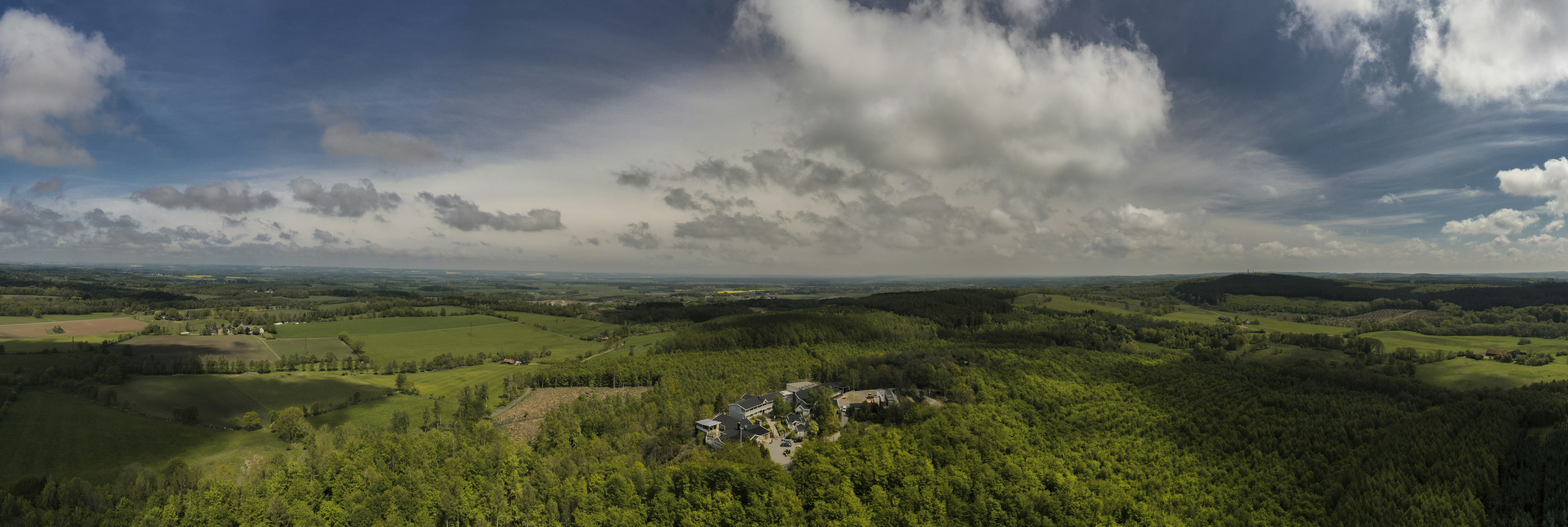 Une vue aérienne d’une forêt verdoyante photo – Photo La Suède Gratuite ...