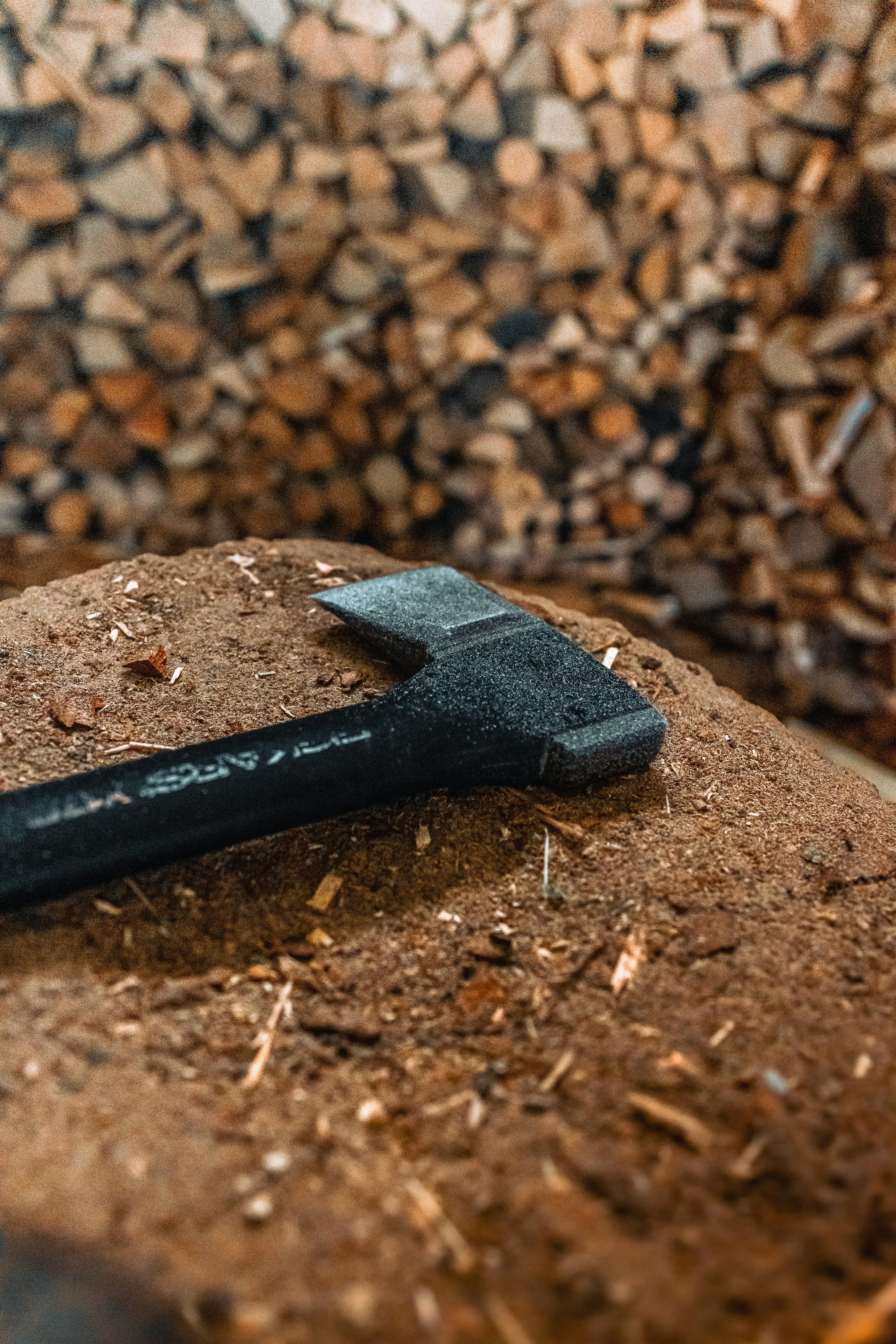 A hammer laying on top of a pile of wood photo – Free Latvia Image on ...