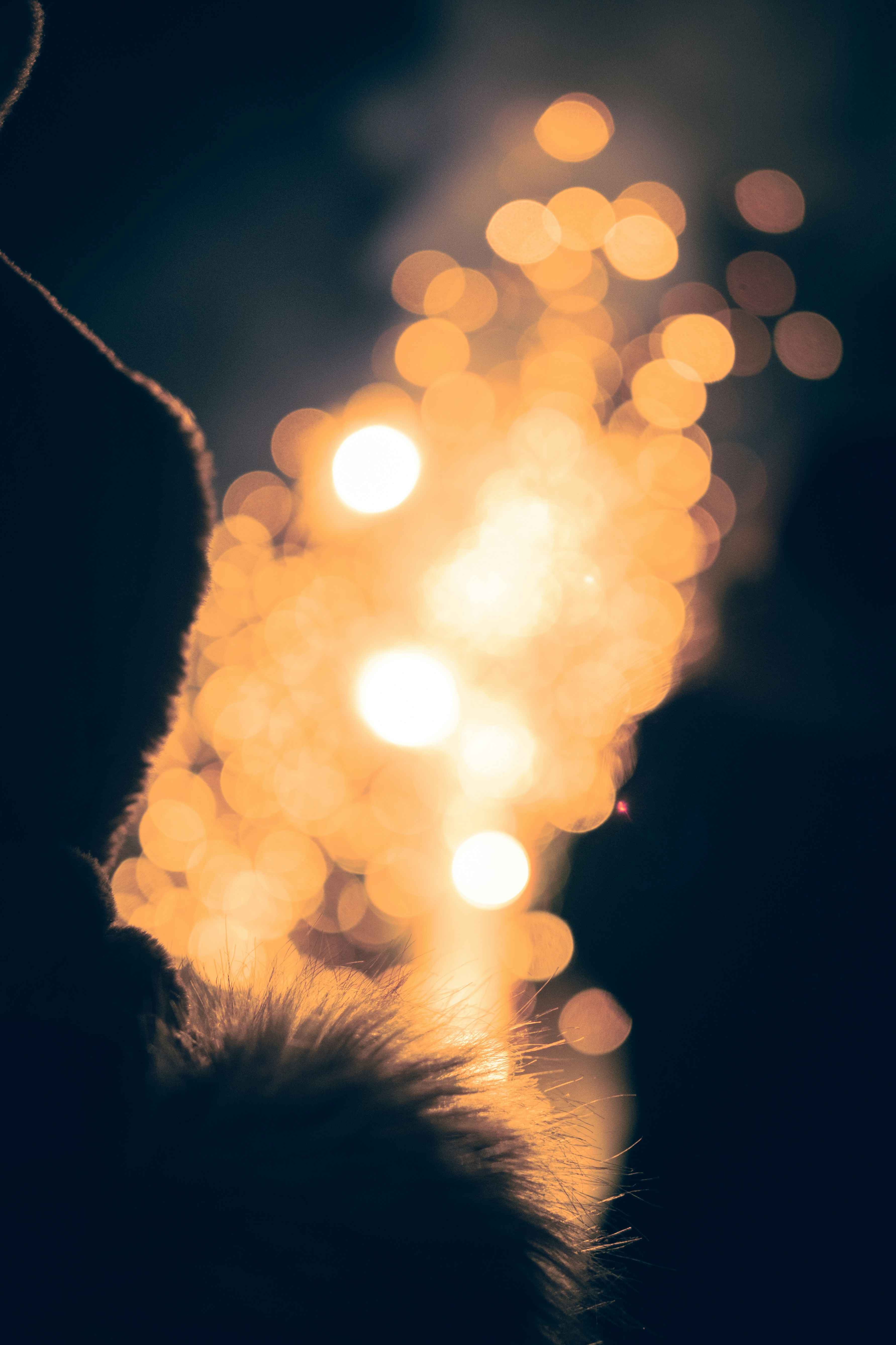 Une photo floue du visage d’une personne avec un arrière-plan flou ...