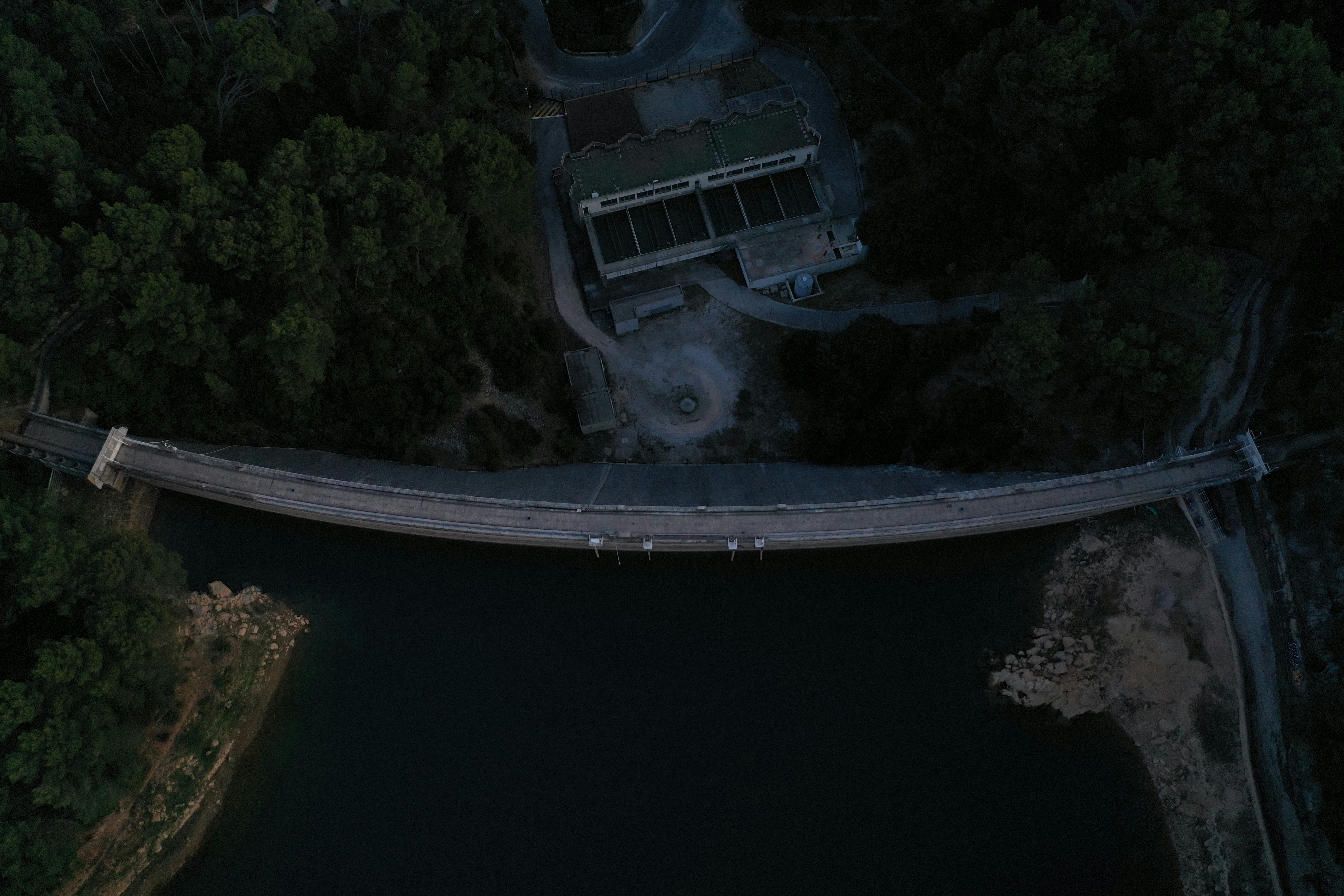 A water dam in the south of France