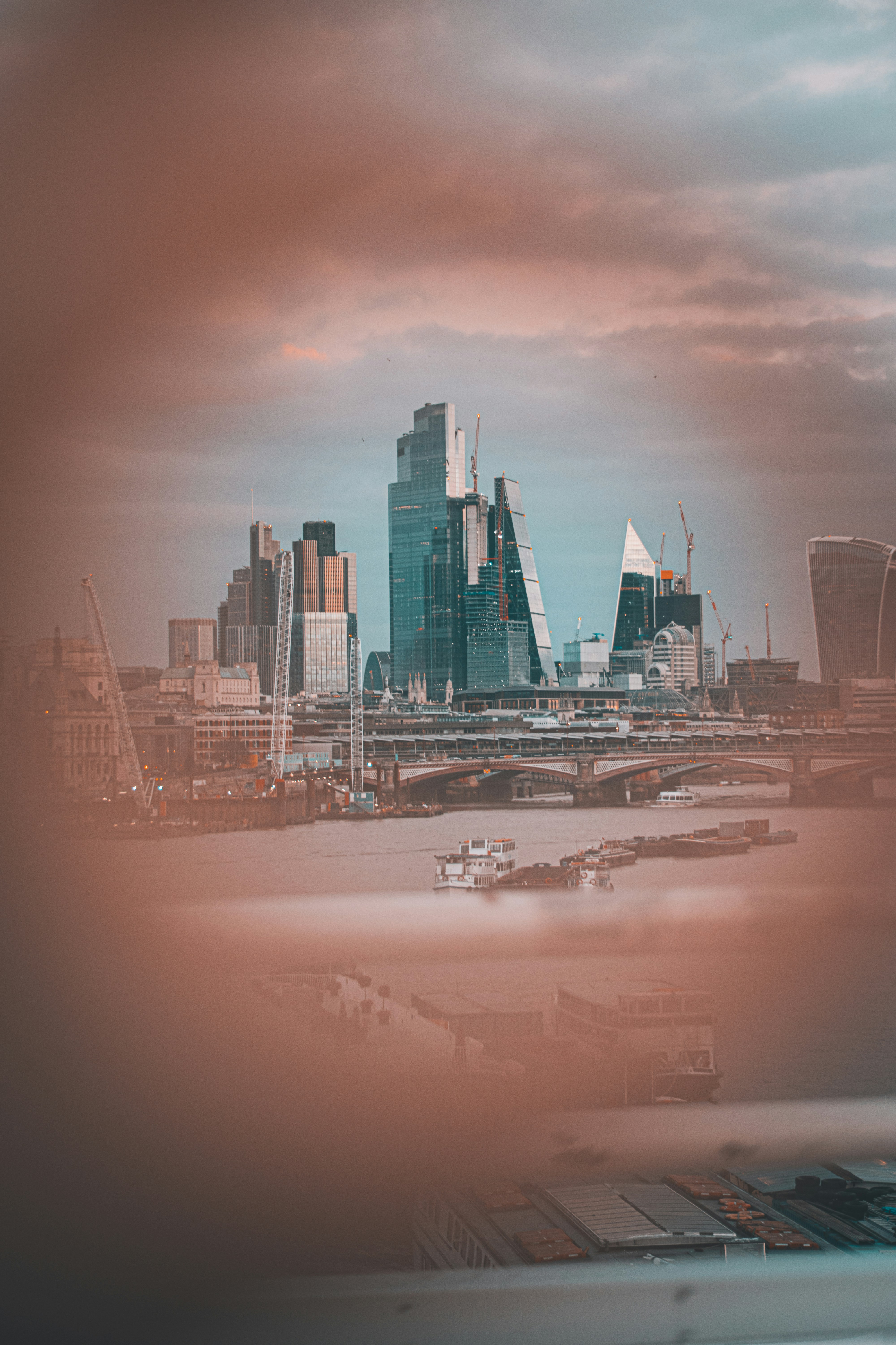 A view of a city from a distance photo – Free Uk Image on Unsplash