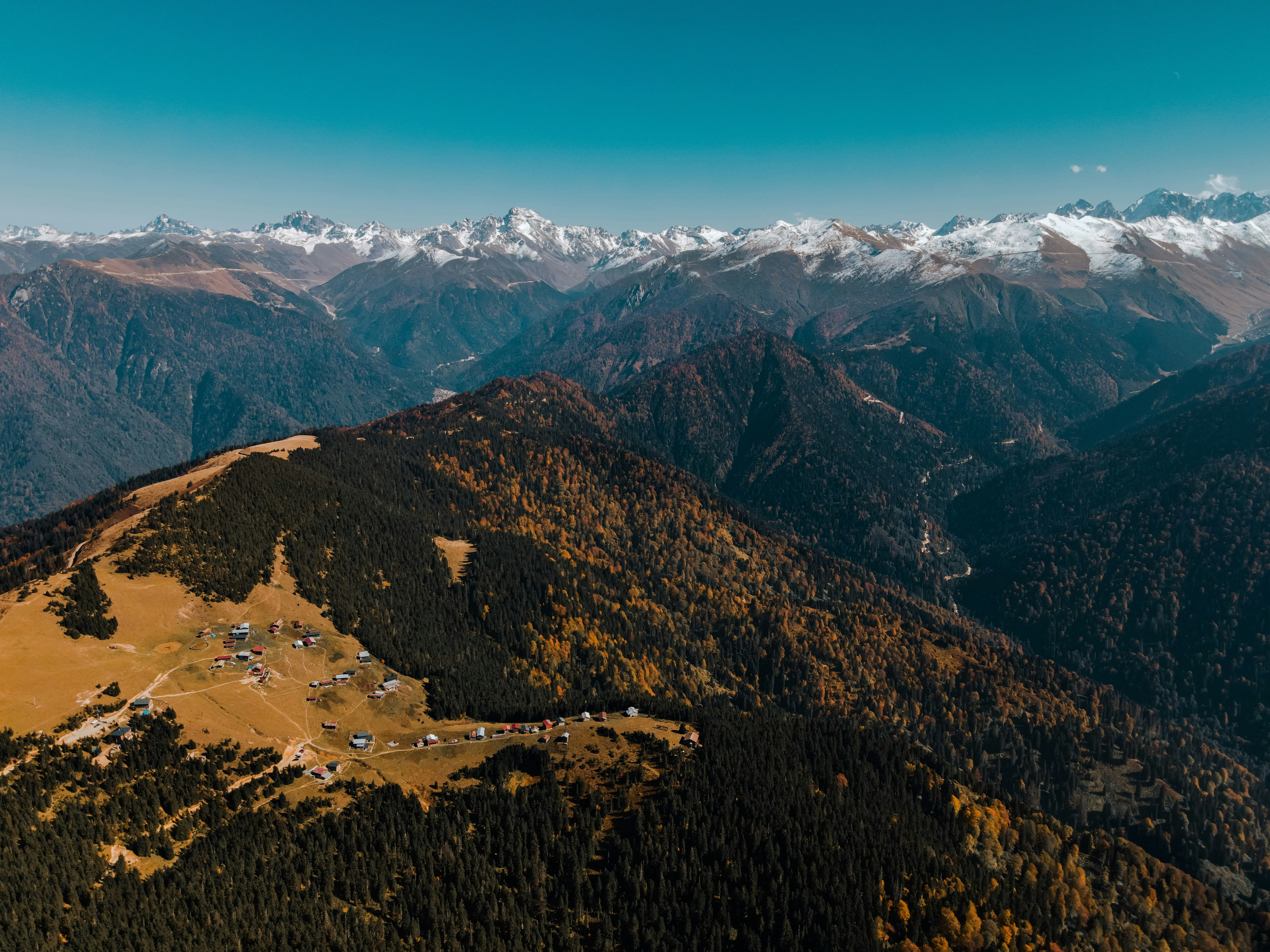 Whispers of Autumn: A Mountain Retreat