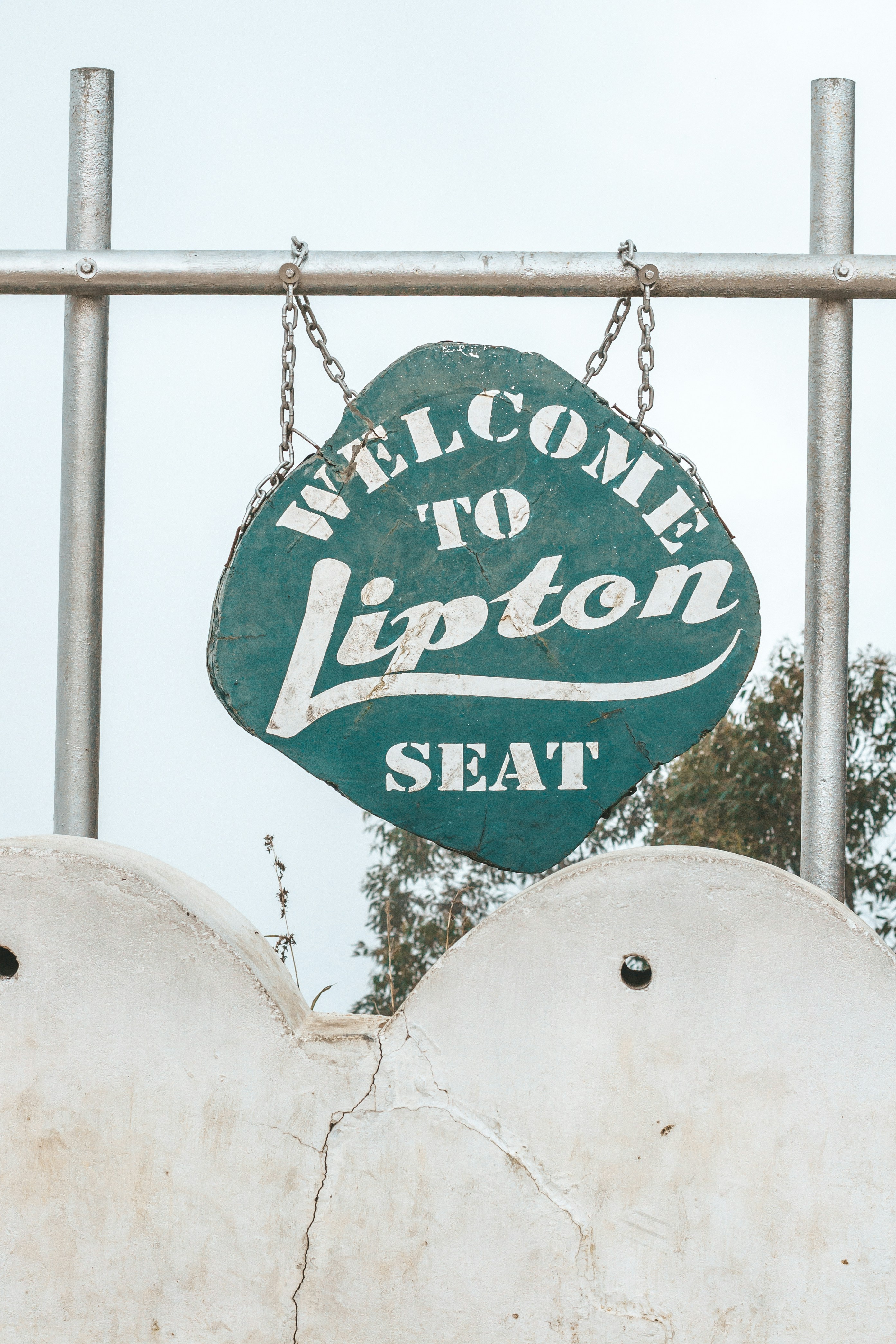 A sign that says welcome to lipton seat photo – Free Lipton seat road ...