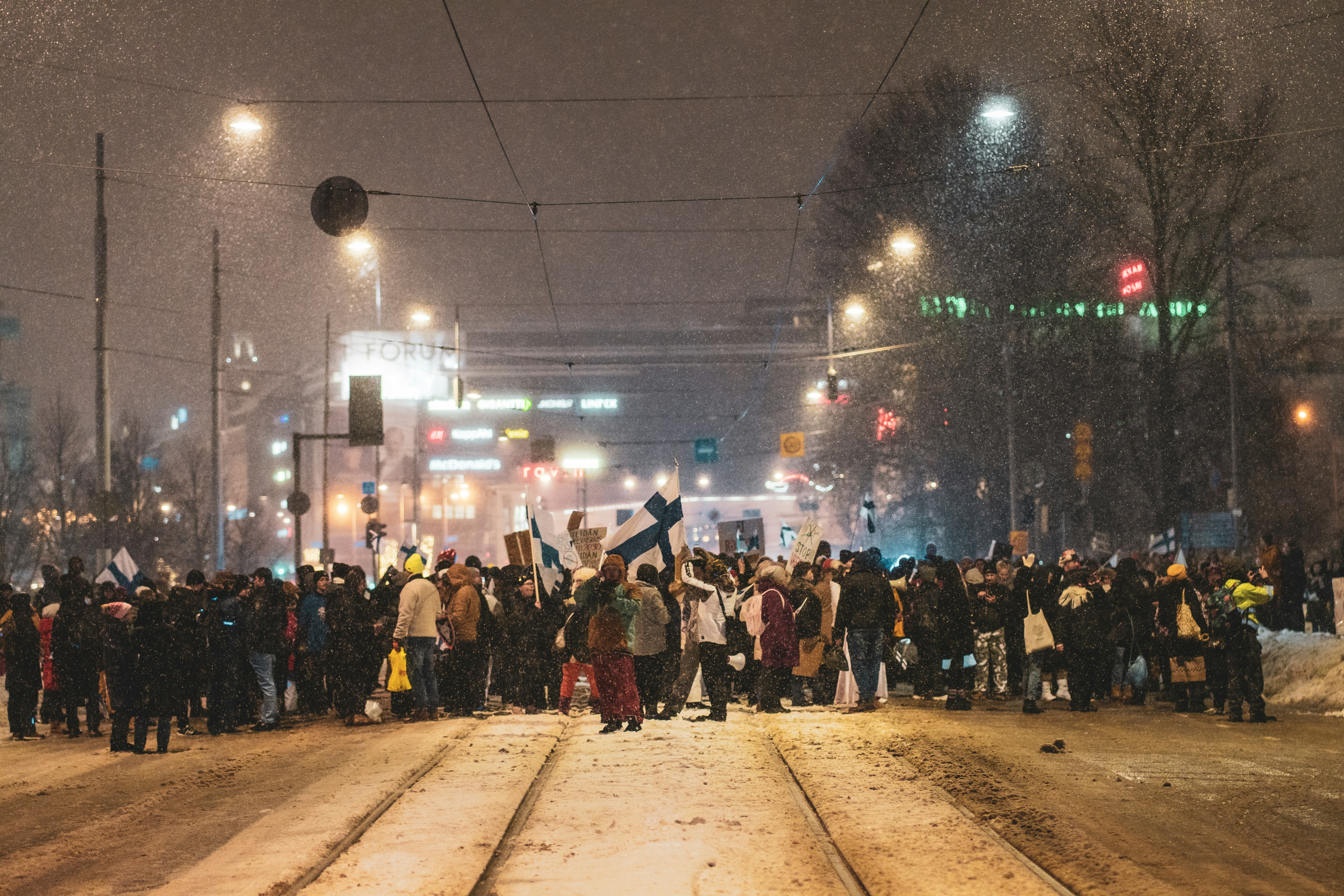 Midnight March: A Street Full of Resolve