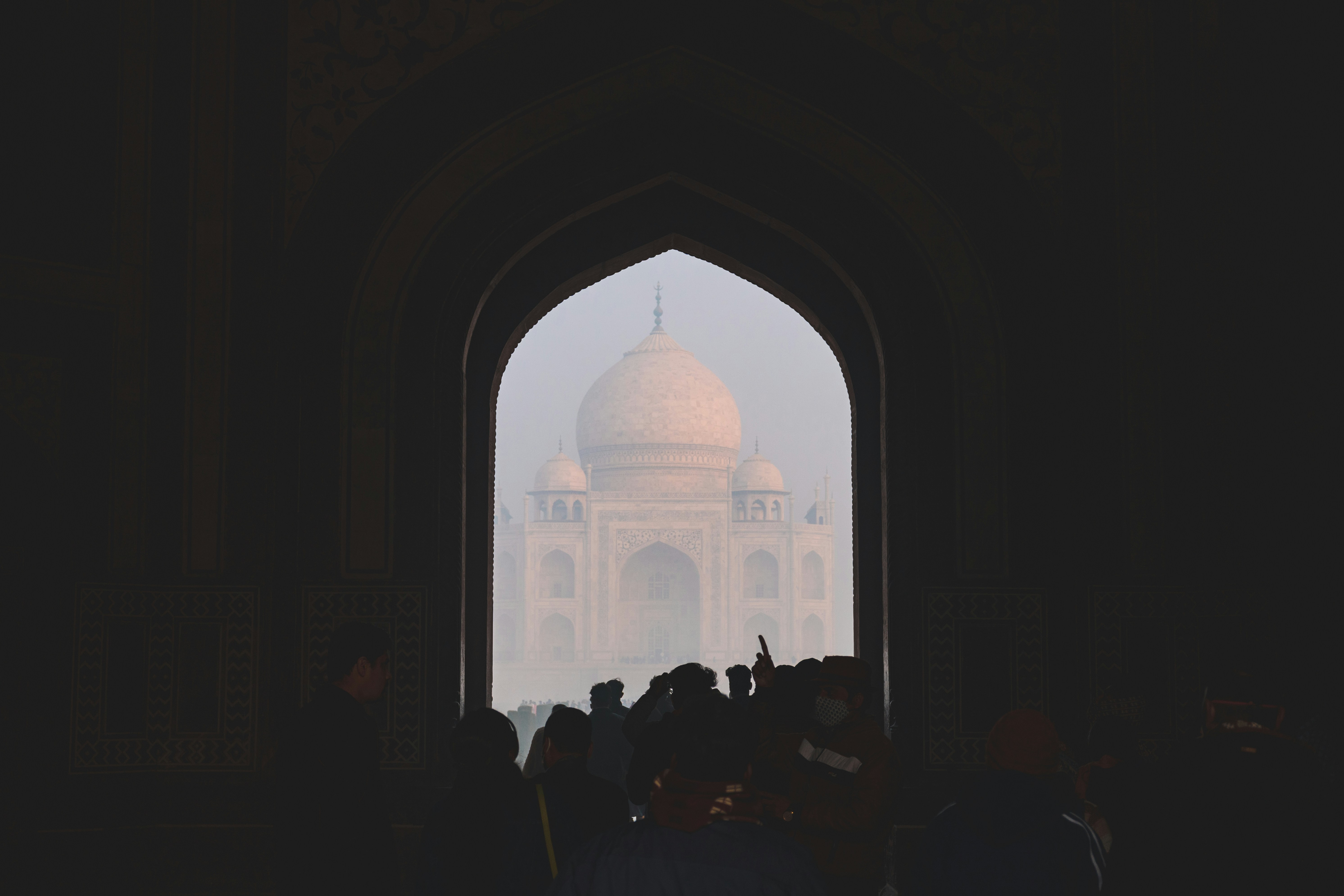 Framed Majesty of the Taj