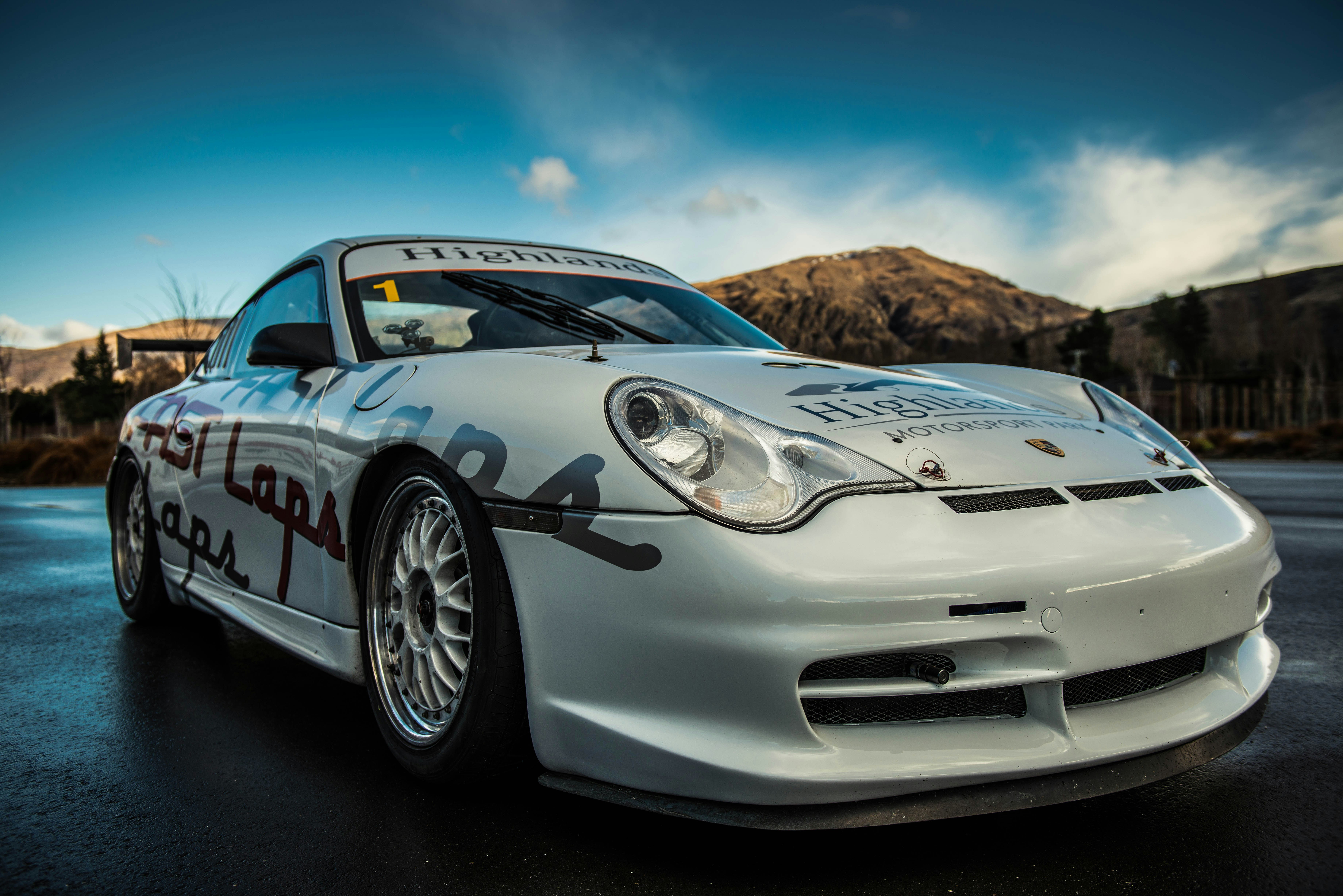 Sleek Racer on Mountain Roads
