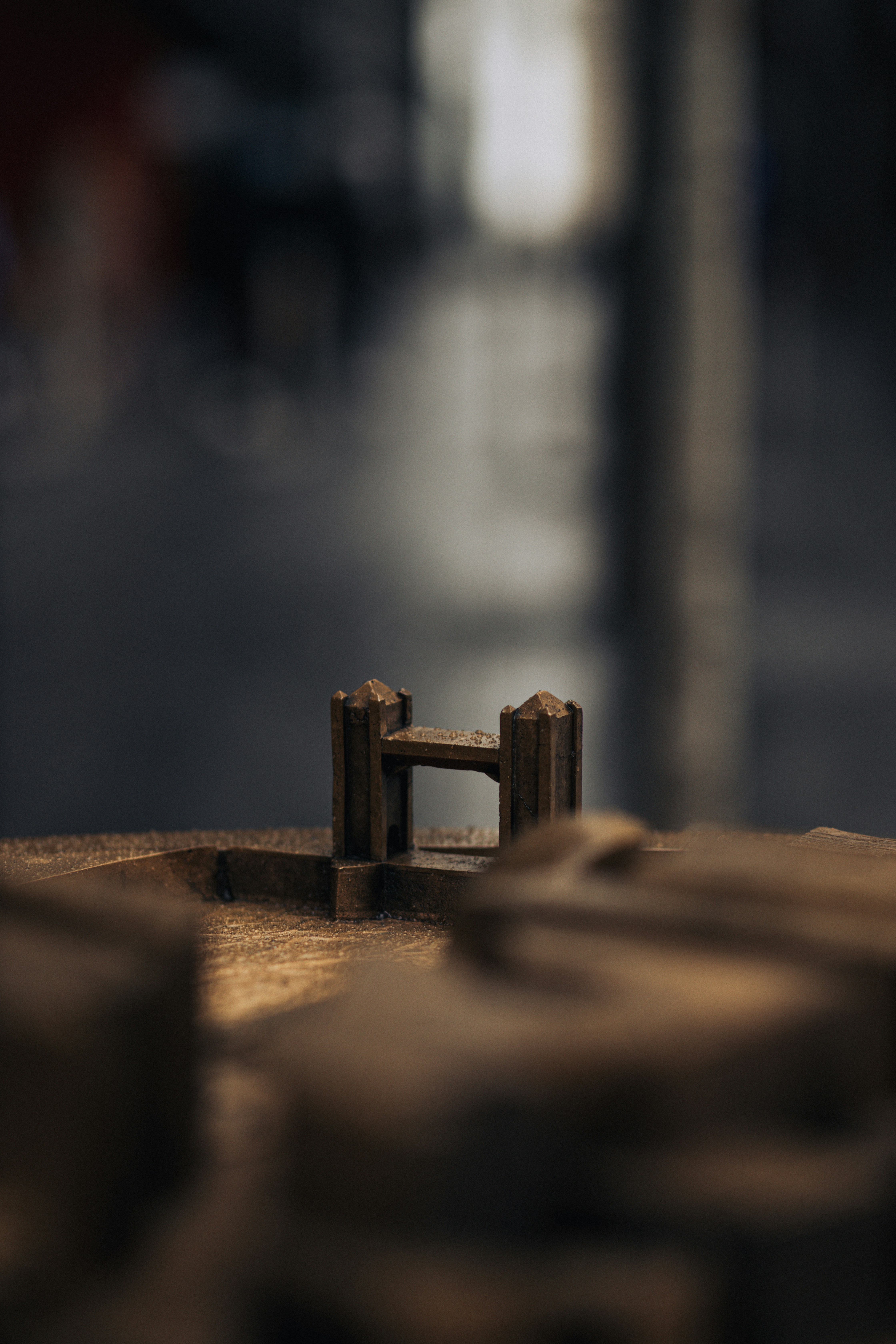 Rusted Tension: A Macro Moment on a Harbor Stanchion