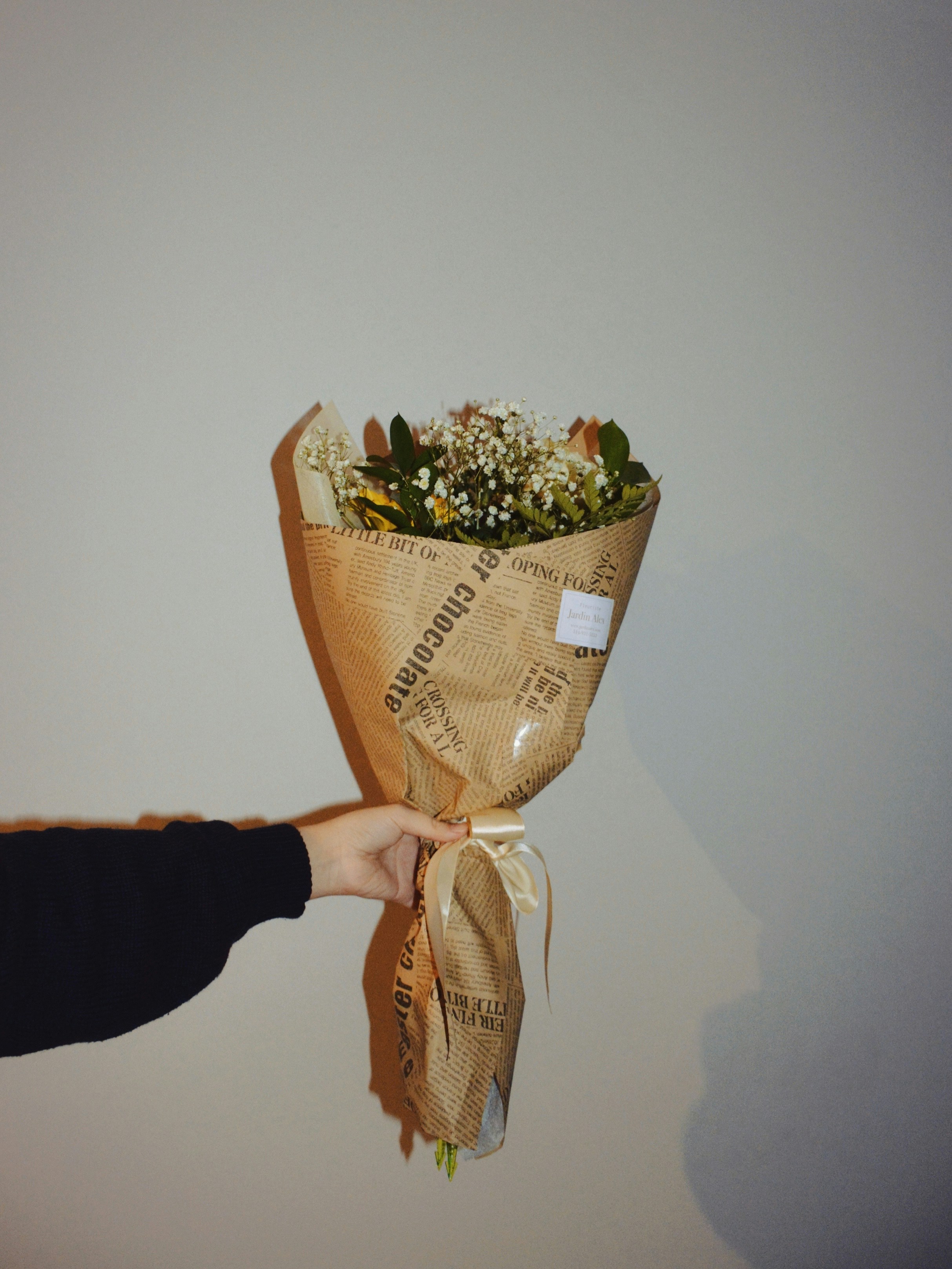Bouquet Beside a Gentle Shadow