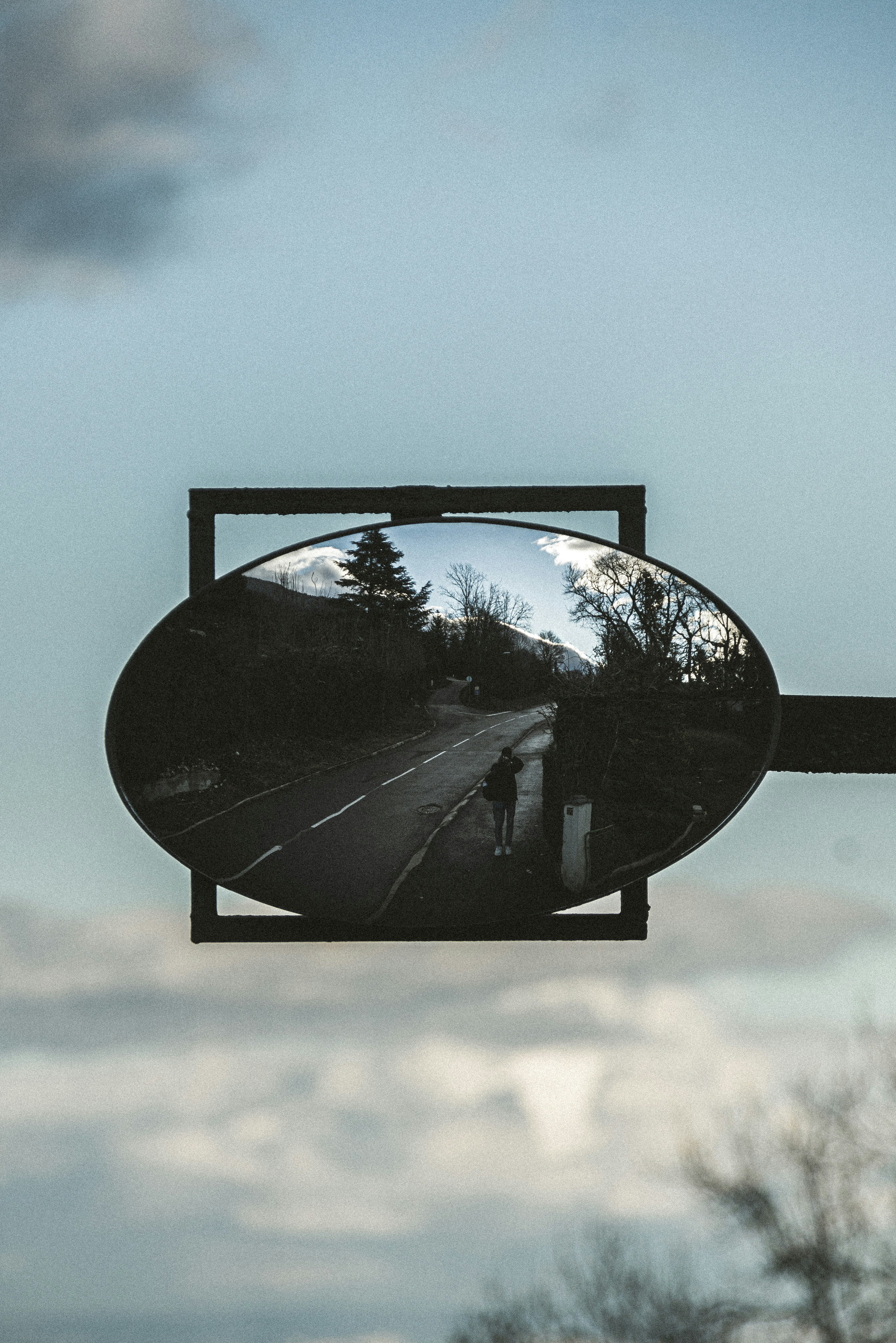 A reflection of a person in a mirror photo – Free Person Image on Unsplash