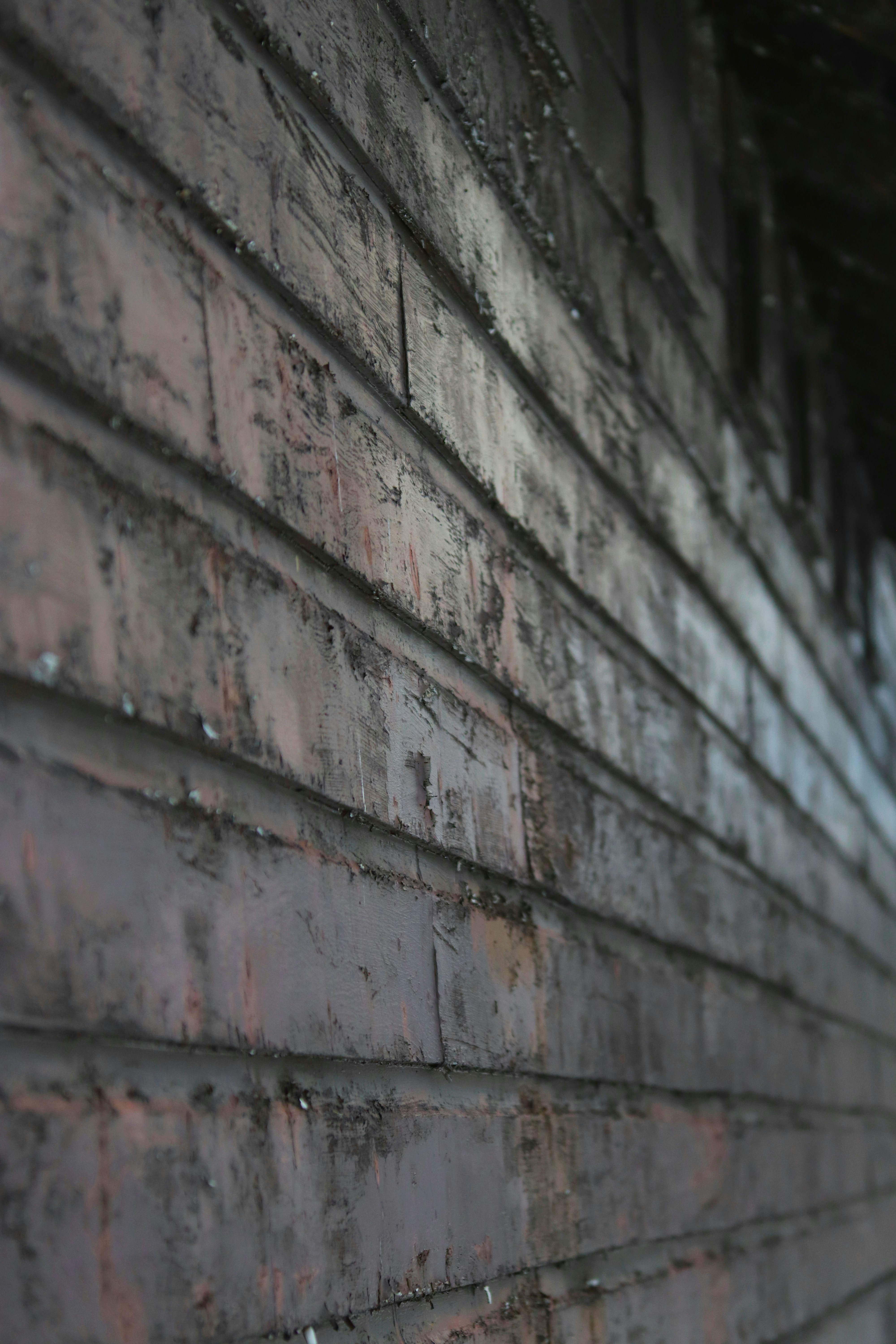 Close-up of a weathered wooden wall, showcasing intricate textures and subtle color variations. The surface tells a story of age and exposure.