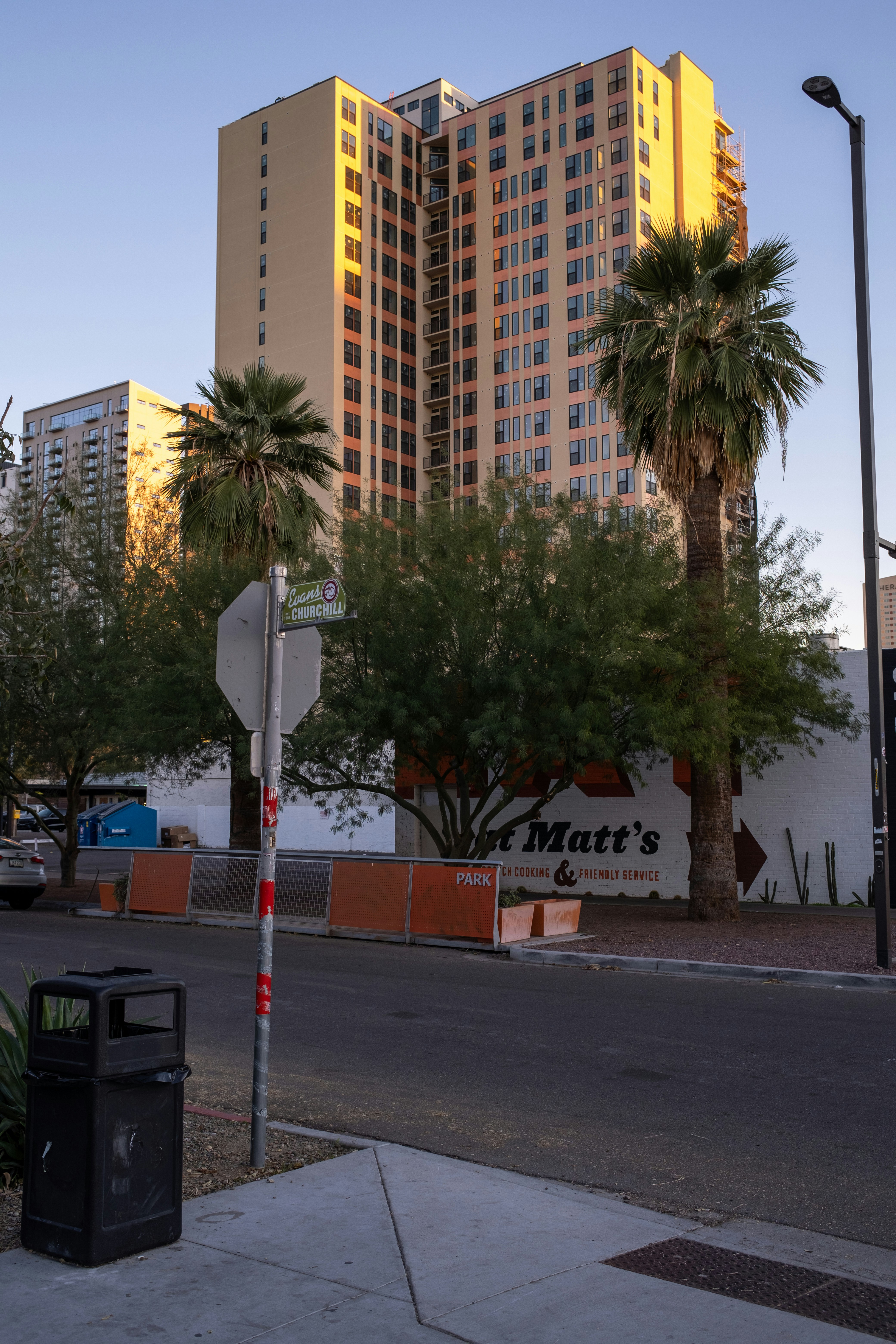 Golden-Hour High Rise Overlook