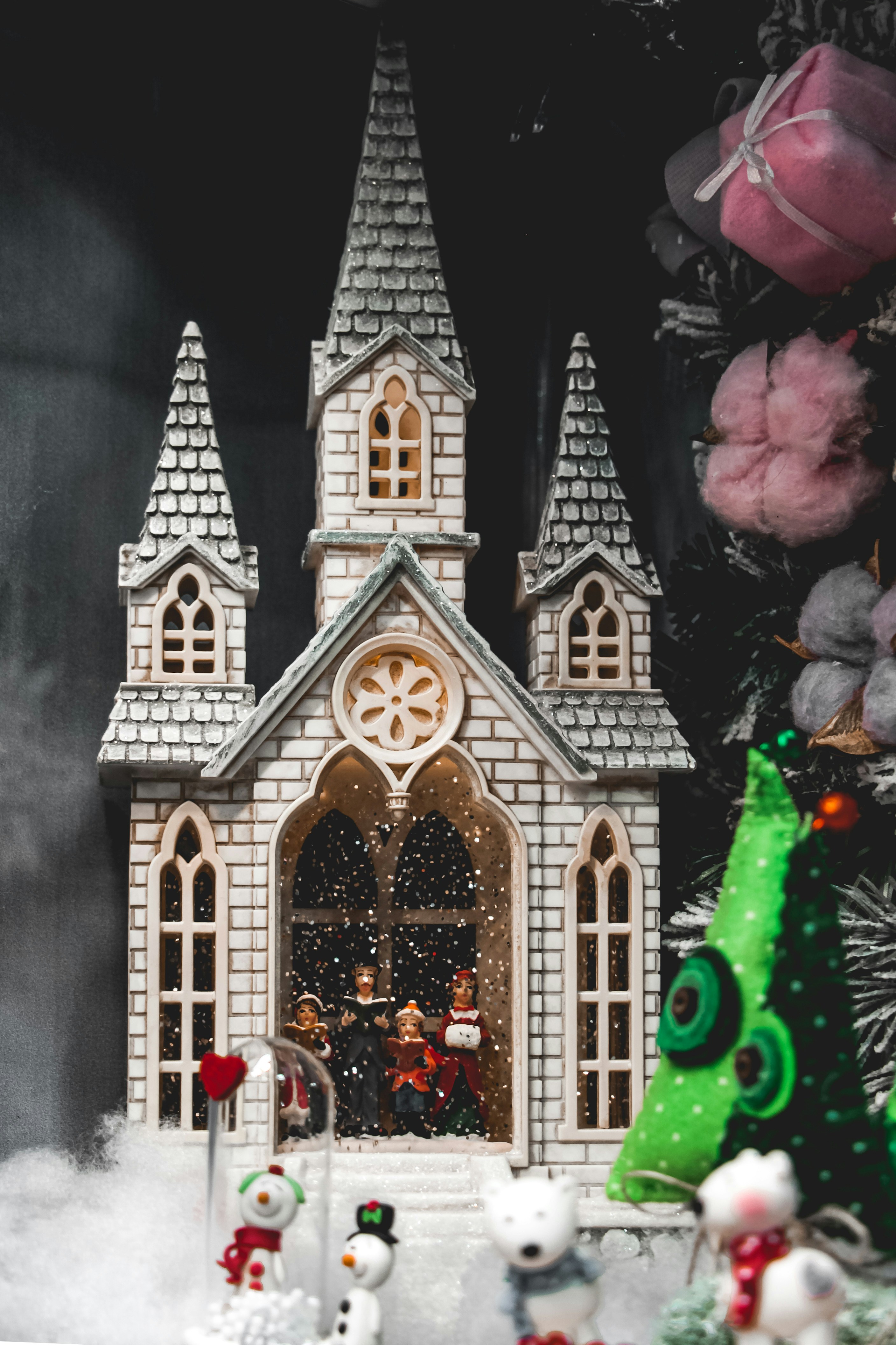 Christmas mood in Tehran shopping stores 
