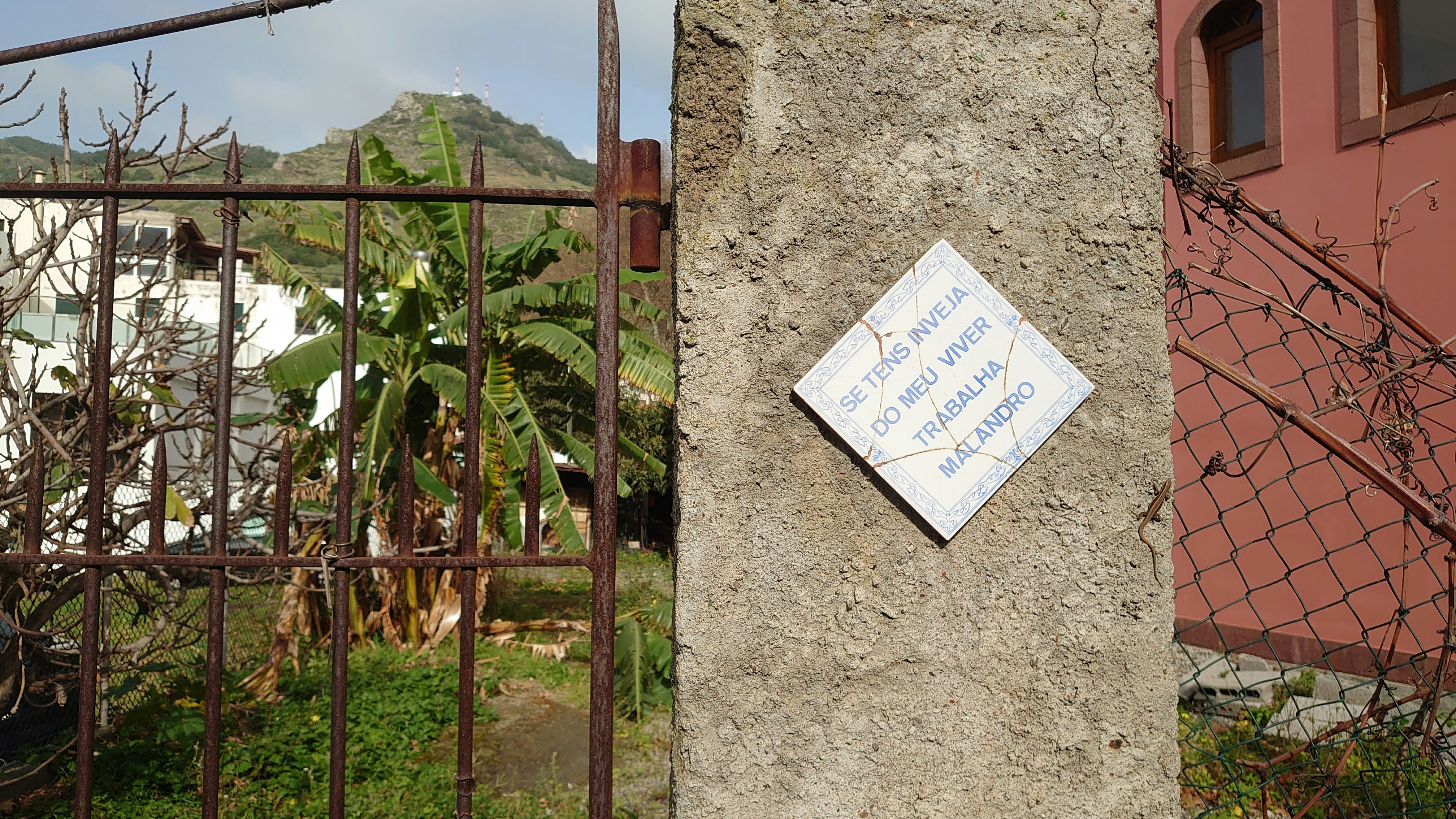 a sign that is on the side of a building